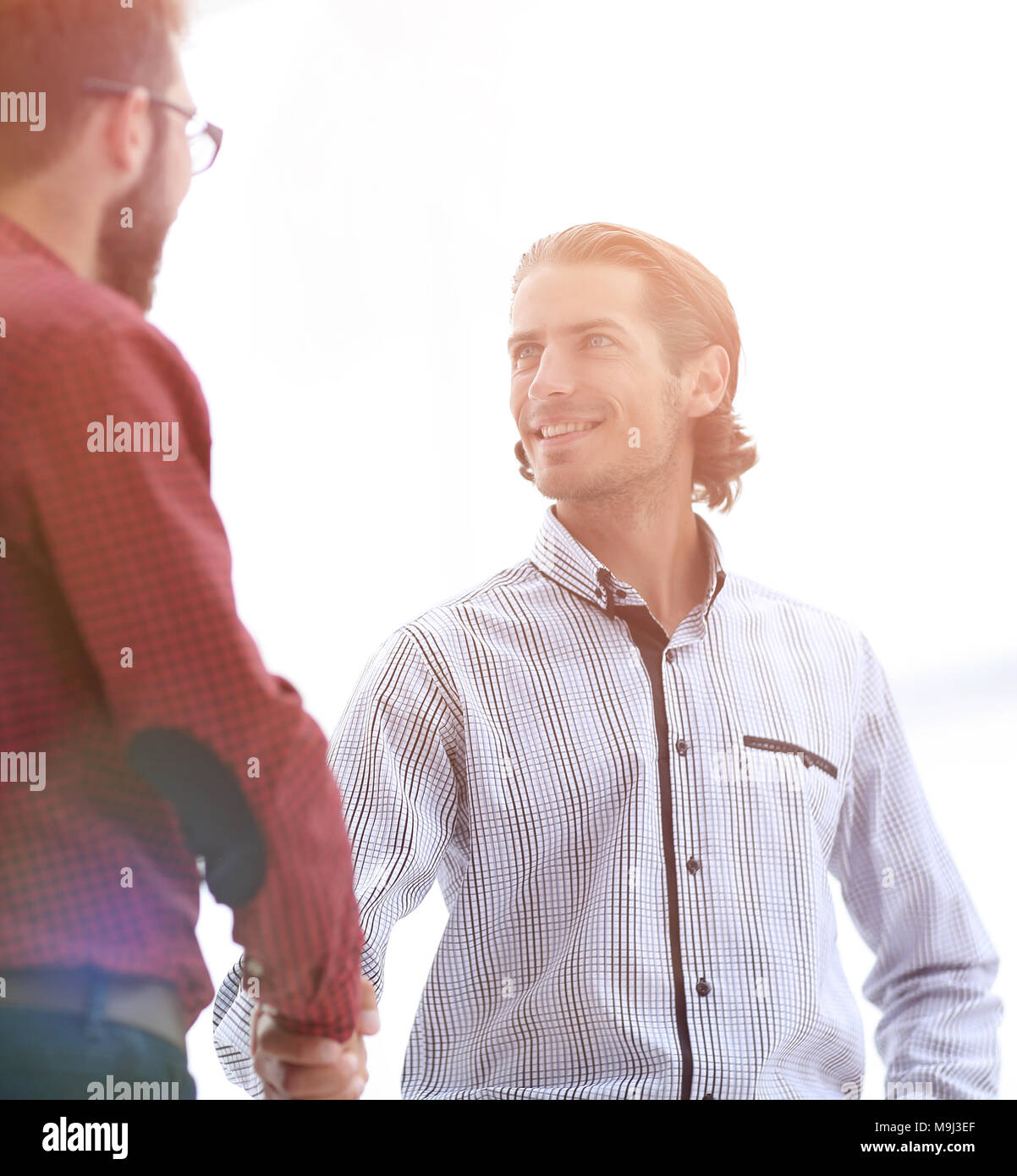 handshake members of the business team Stock Photo - Alamy