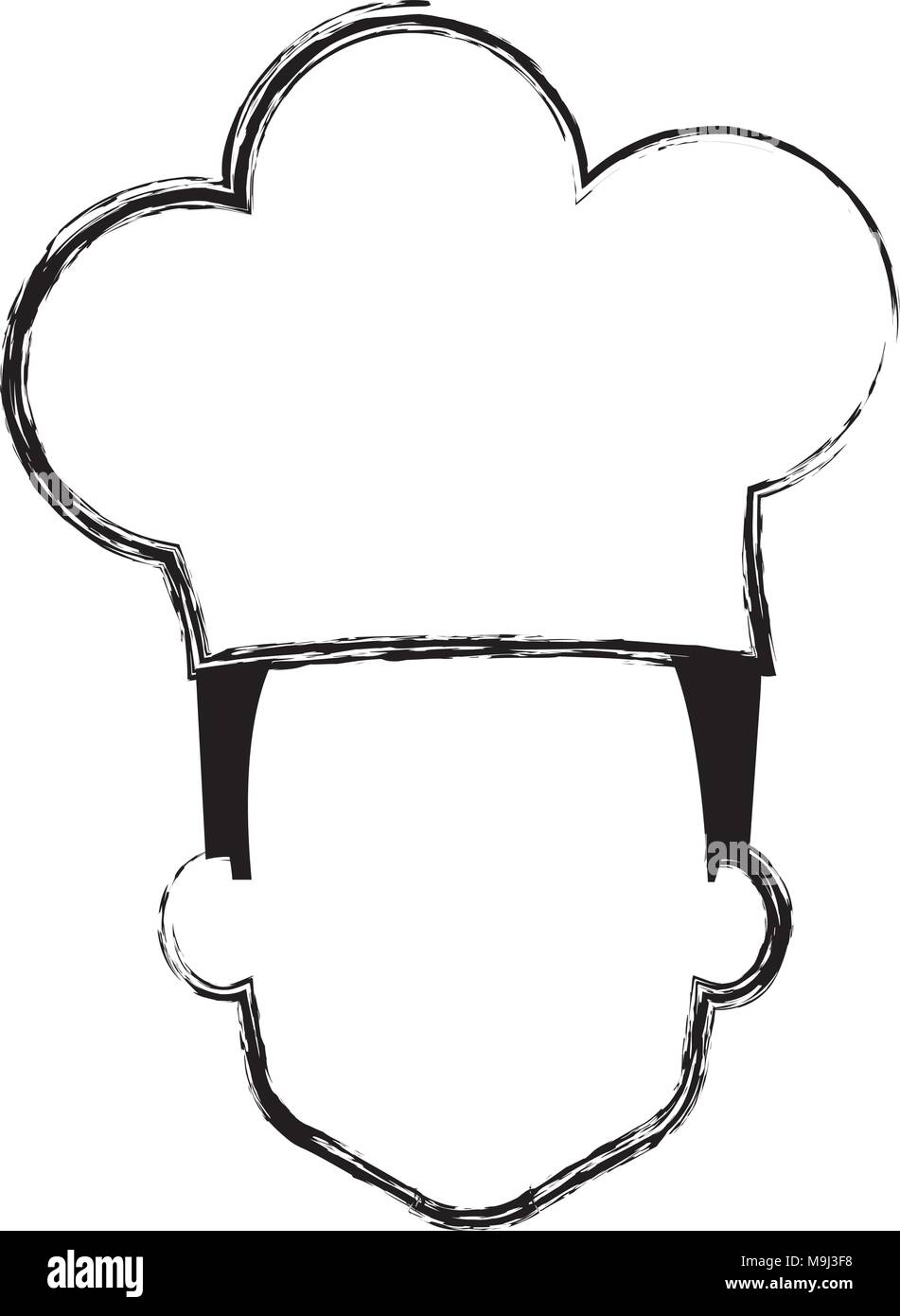 restaurant chef head avatar character Stock Vector Image & Art - Alamy