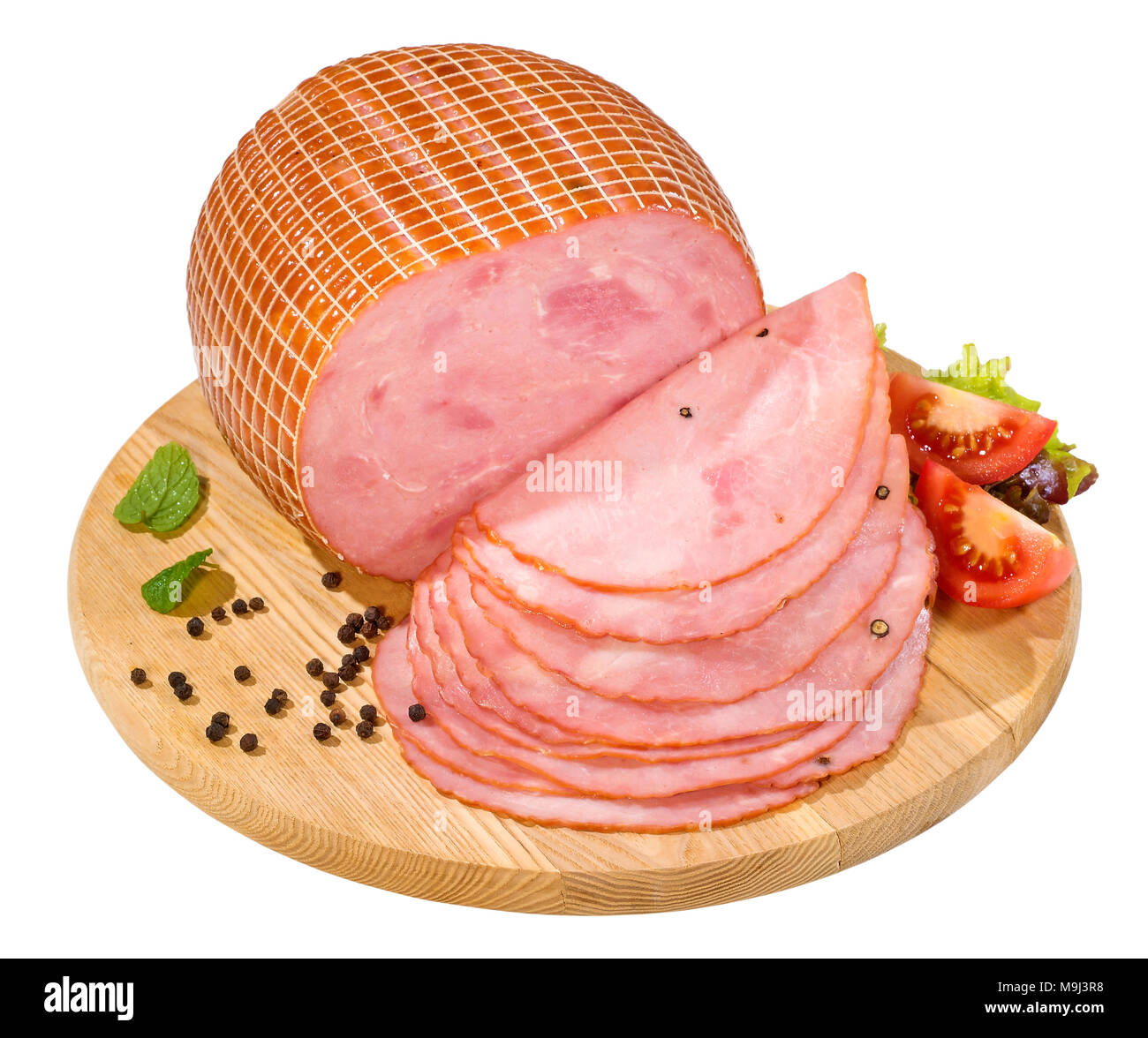Smoked ham hi-res stock photography and images - Alamy
