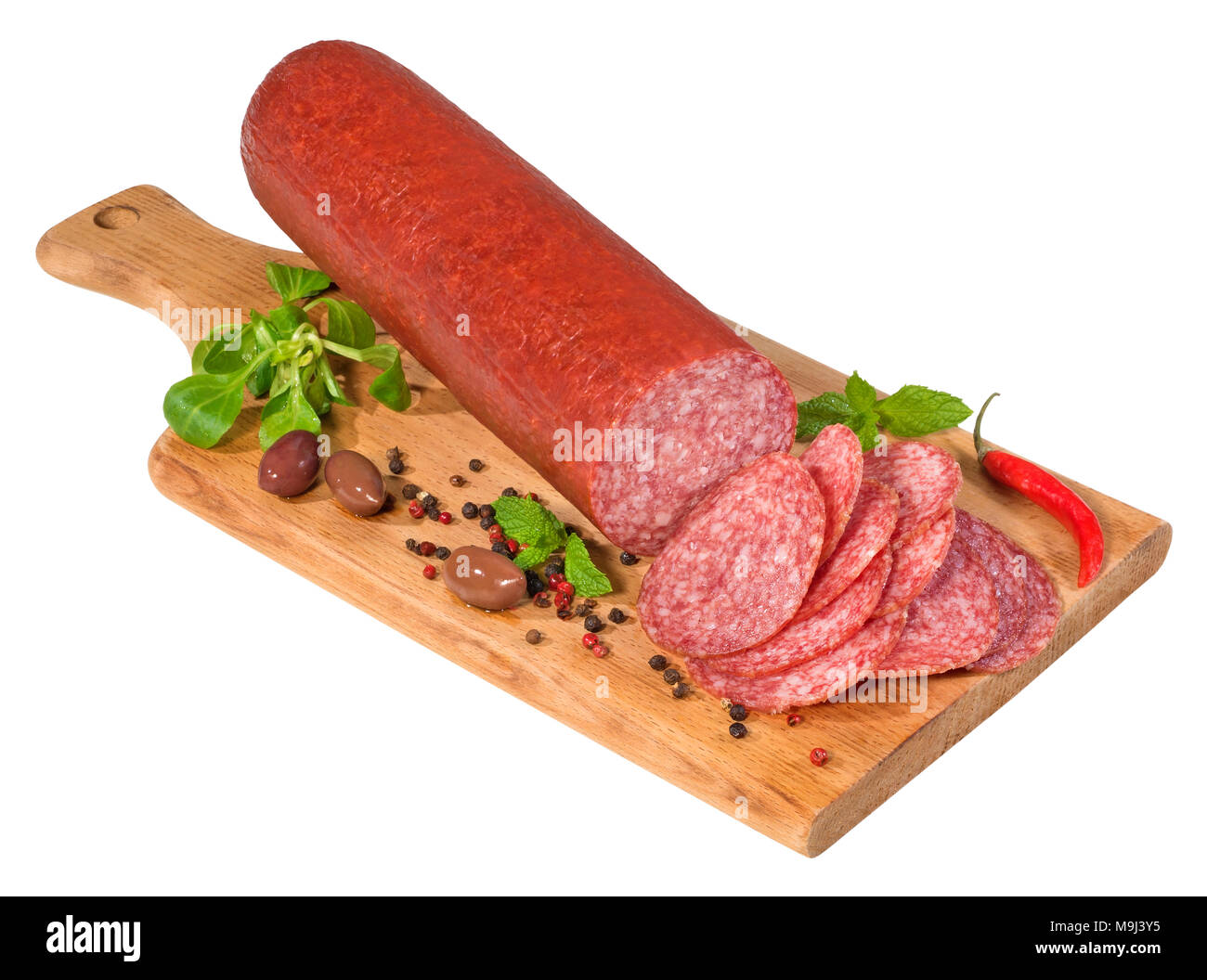 Chili salami hi-res stock photography and images - Alamy