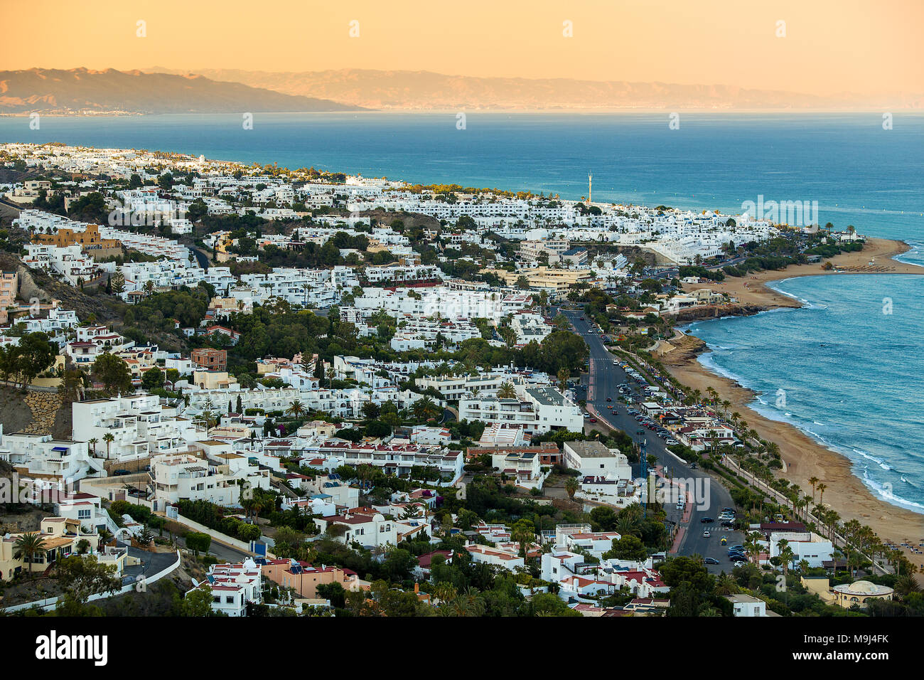 Mojacar sea view hi-res stock photography and images - Alamy