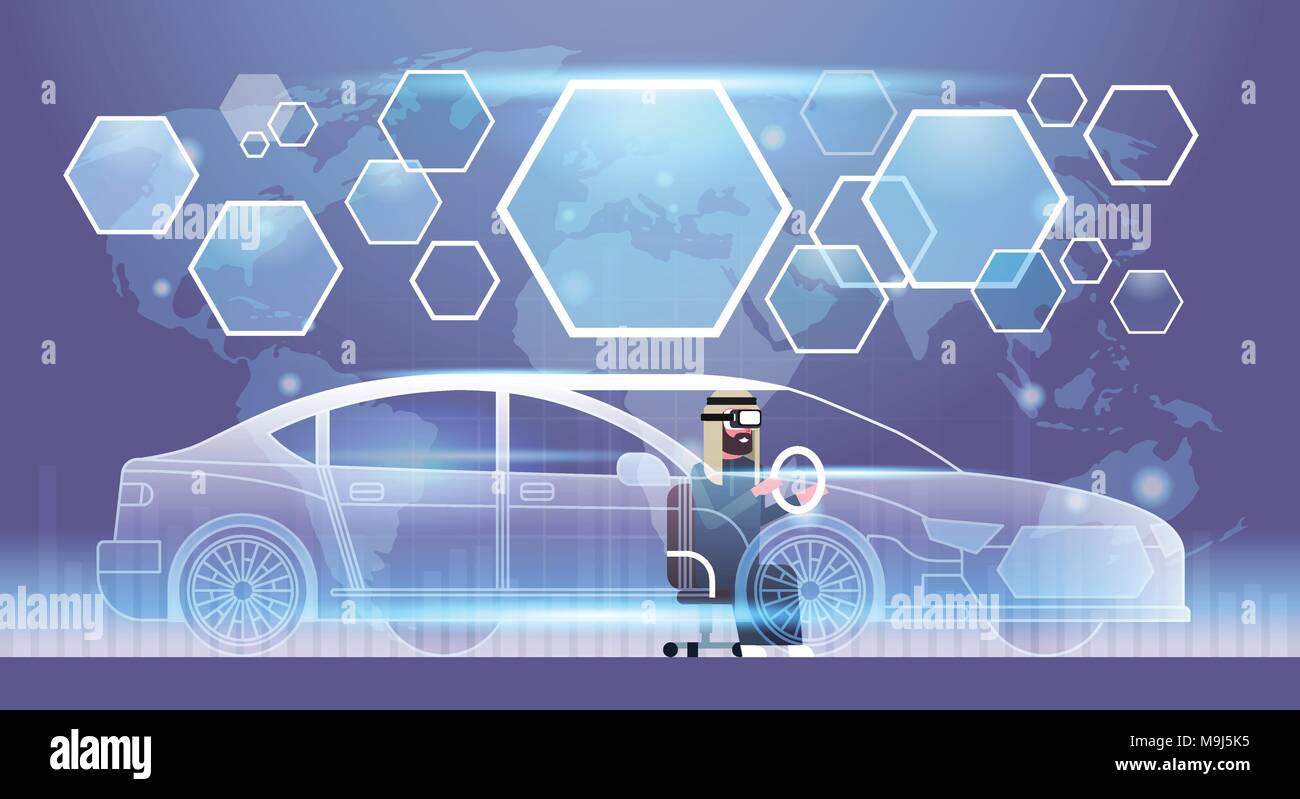 Saudi man car hi-res stock photography and images - Alamy