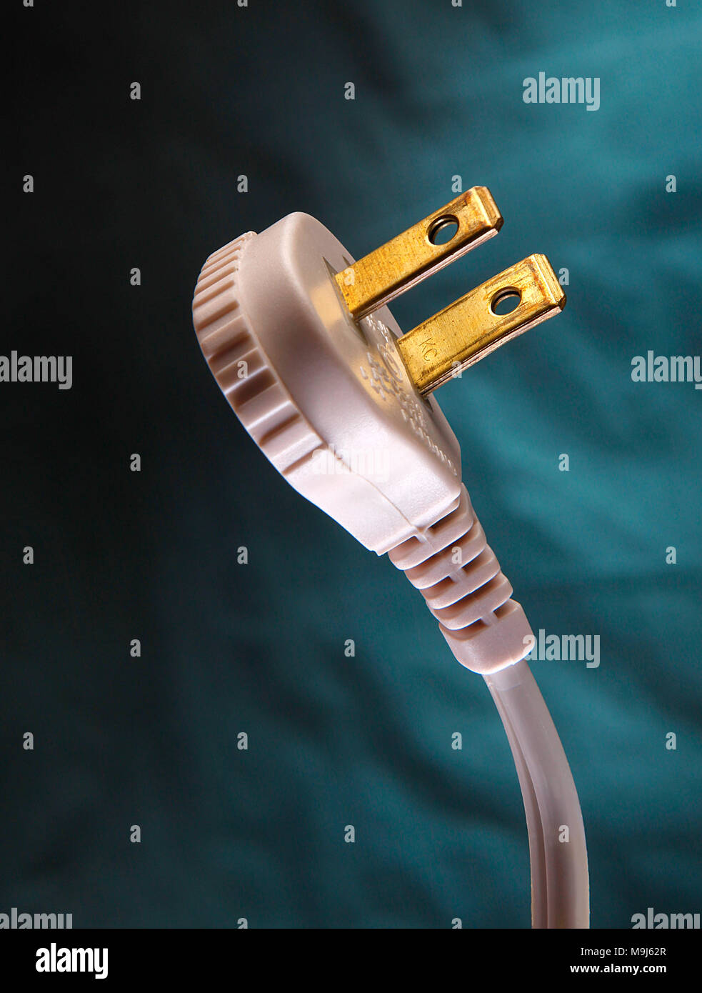 Two 2 pronged electrical plug hi-res stock photography and images - Alamy