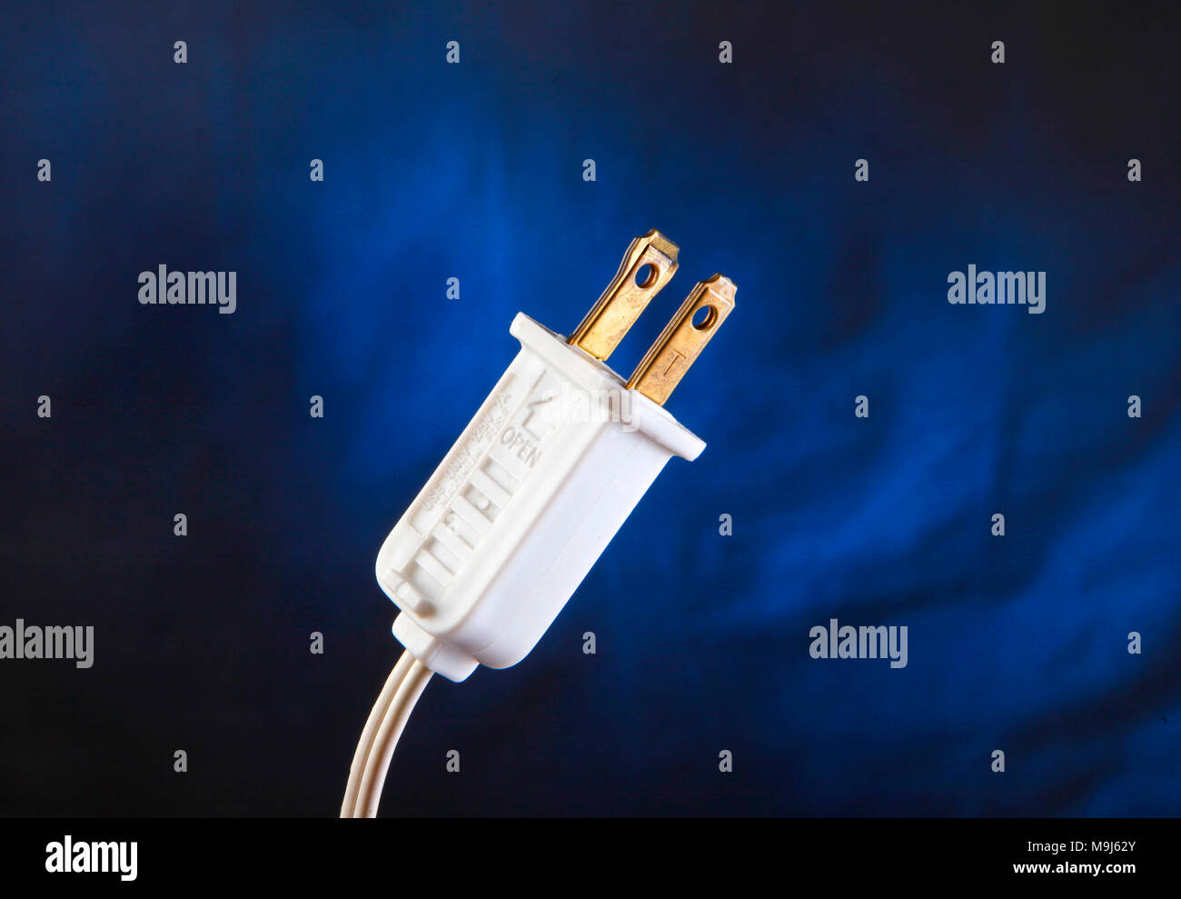 Two 2 pronged electrical plug hi-res stock photography and images - Alamy