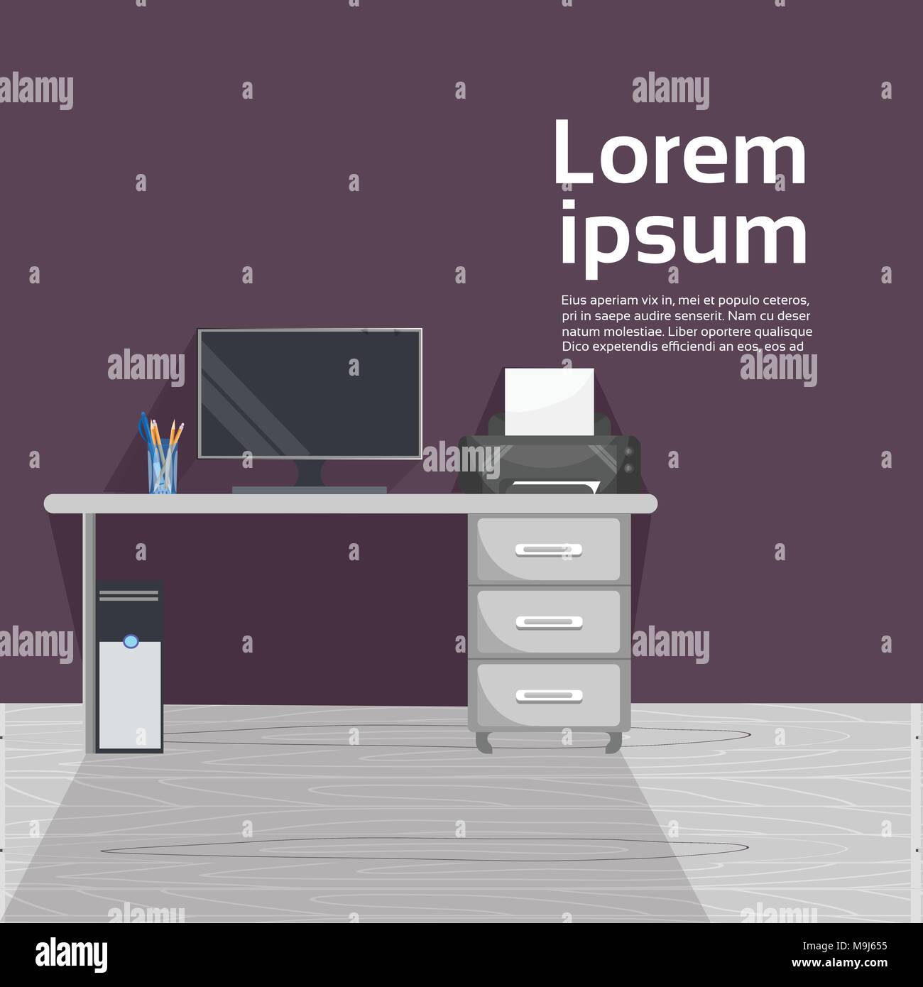 Computer desktop wallpaper Stock Vector Images - Alamy