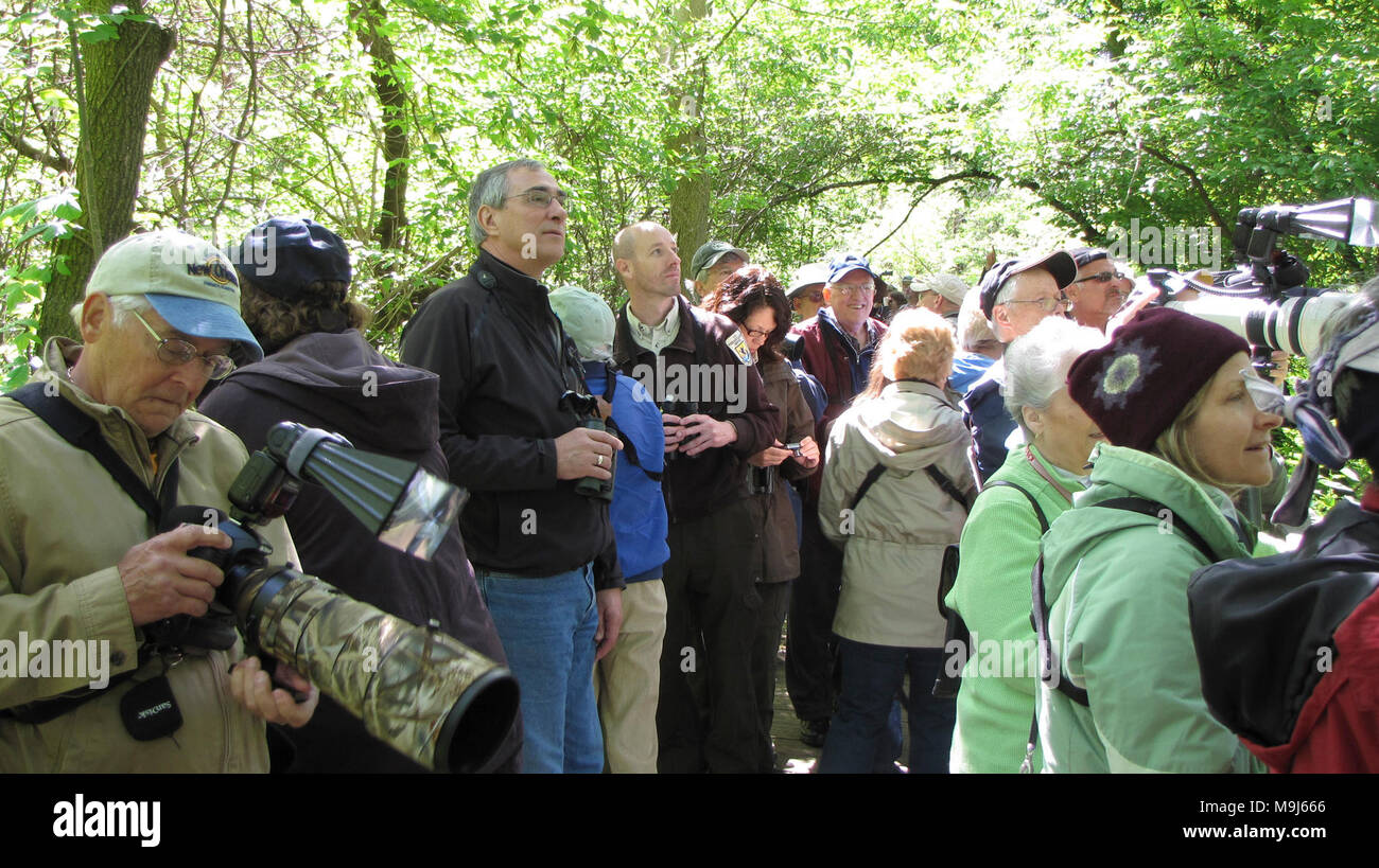 Regional Director Tom Melius at Magee Marsh with Refuge Manager Jason ...