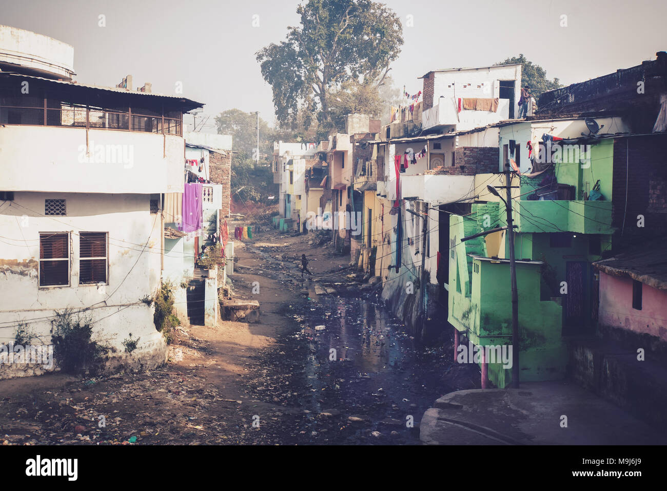 Indian poor family house hi-res stock photography and images - Alamy