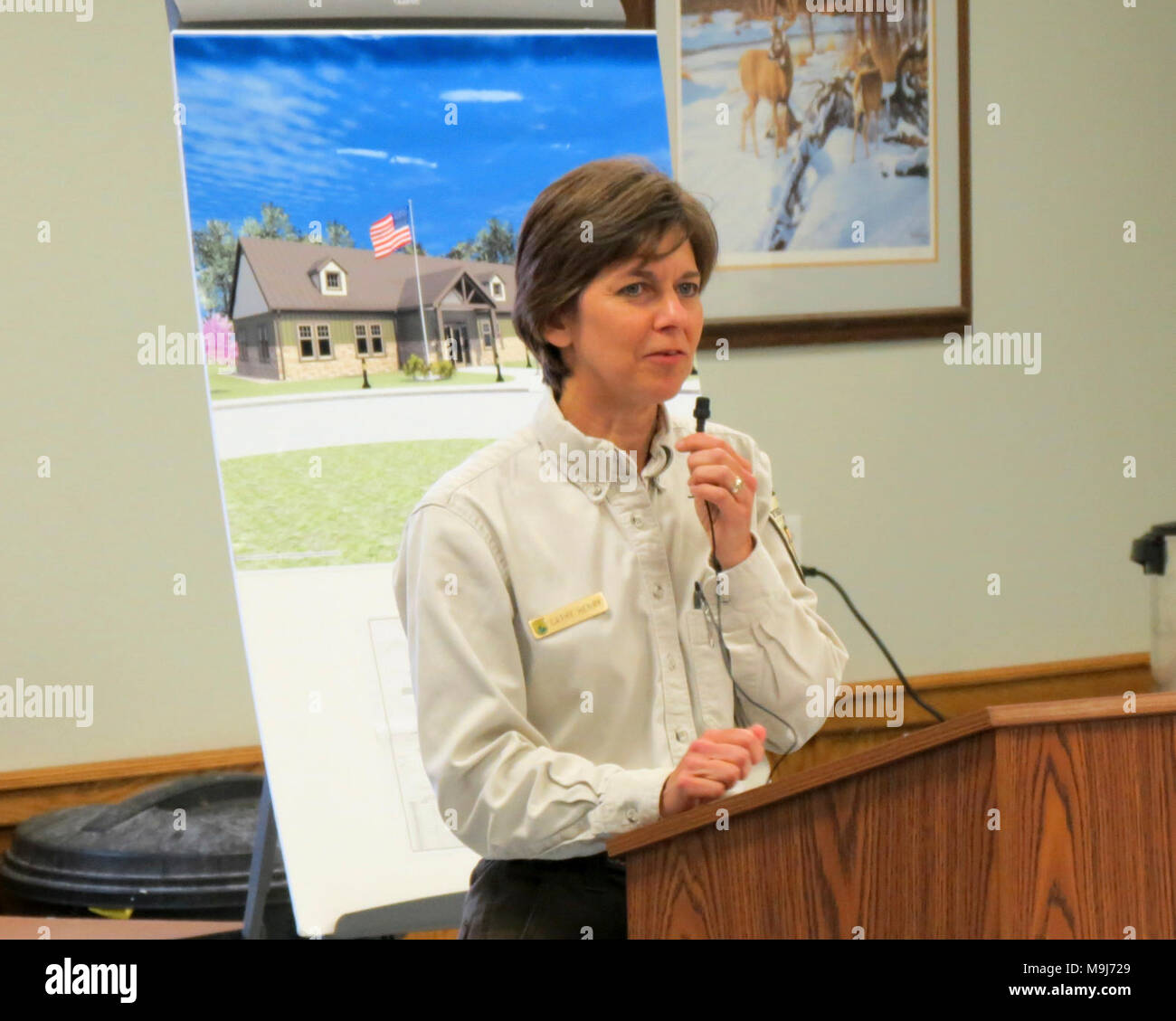 USFWS at work protecting the environment Stock Photo - Alamy