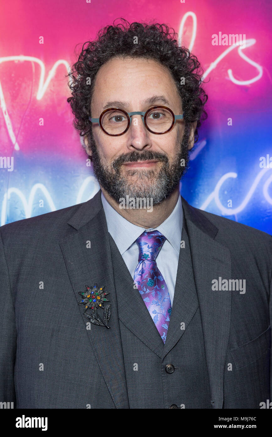 New York, NY - March 25, 2018: Tony Kushner attends revival of Angels ...