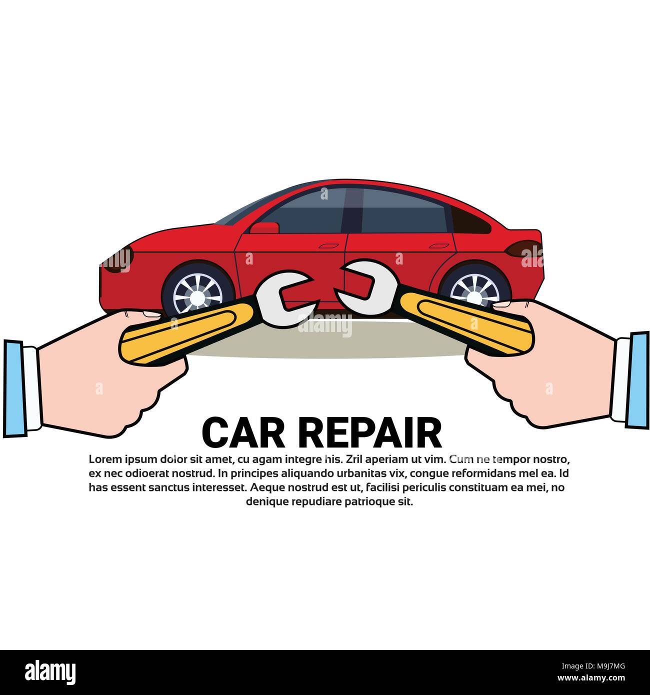 Master car Stock Vector Images - Alamy