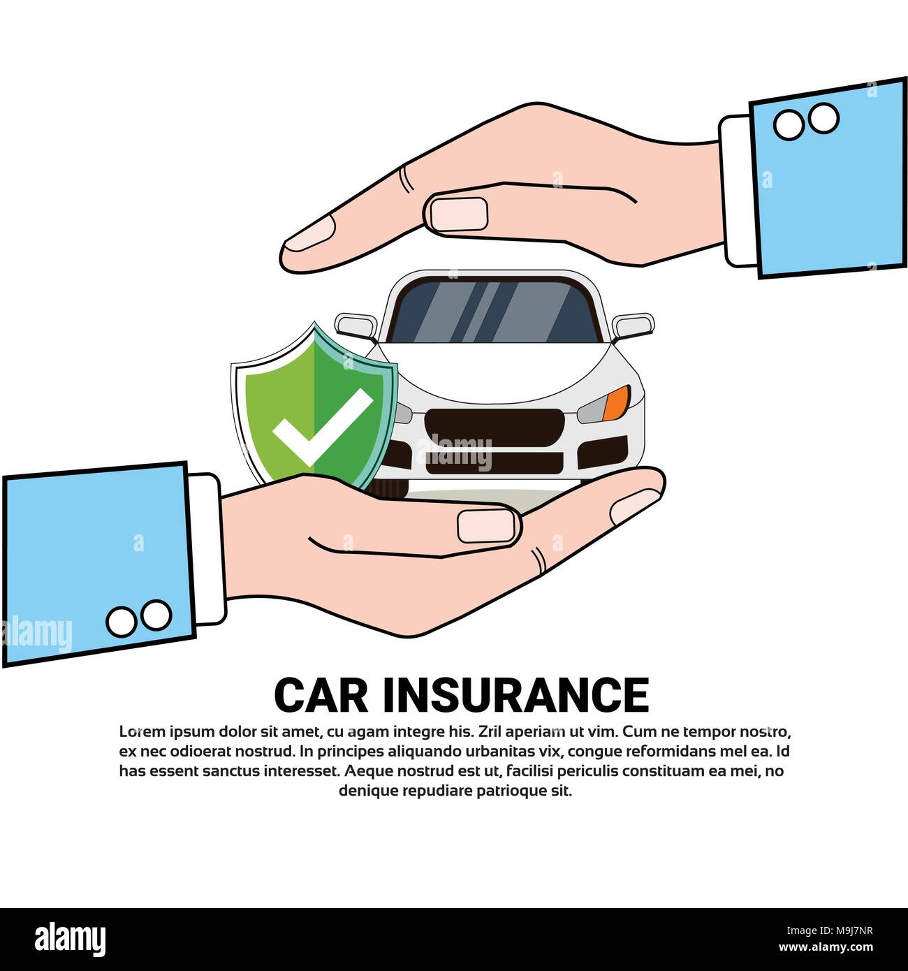 Protection contract Stock Vector Images - Alamy