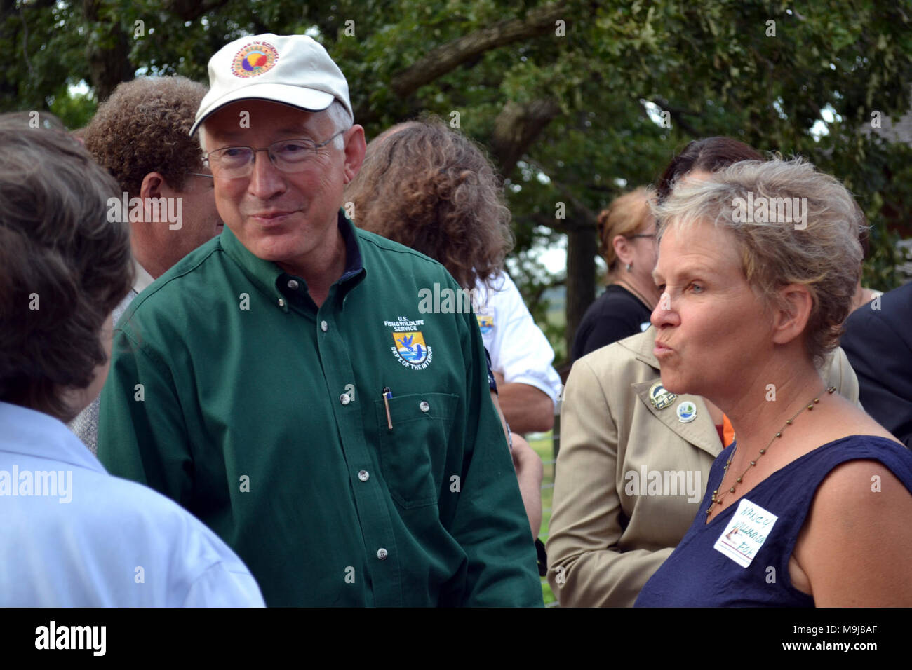 USFWS at work protecting the environment Stock Photo - Alamy