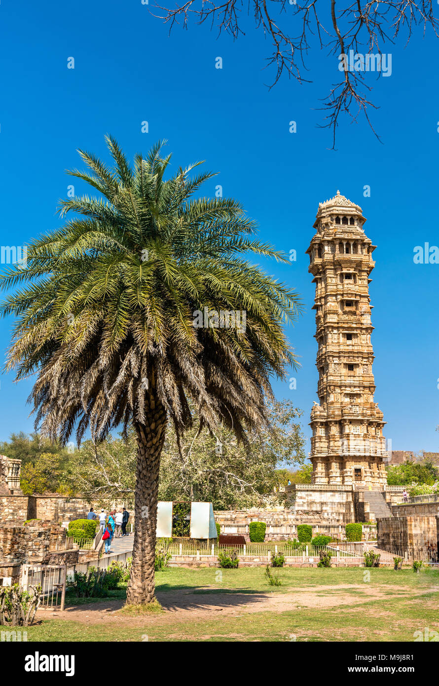 Vijay stambha, chitor fort, hi-res stock photography and images - Alamy