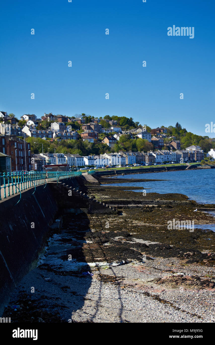 Gourock West of Scotland Coast Front & Landmarks Stock Photo - Alamy