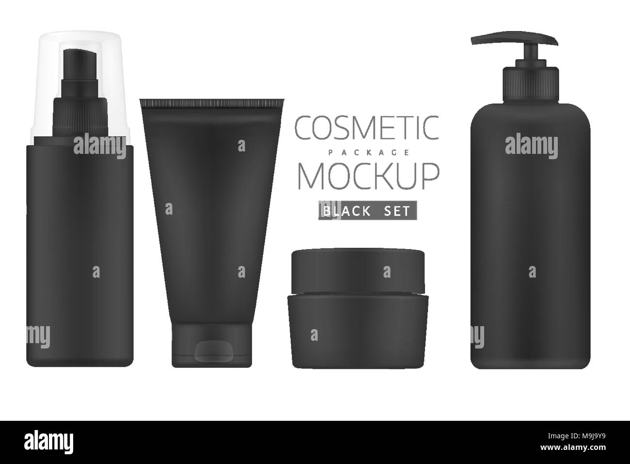 Makeup products bathroom Stock Vector Images - Alamy
