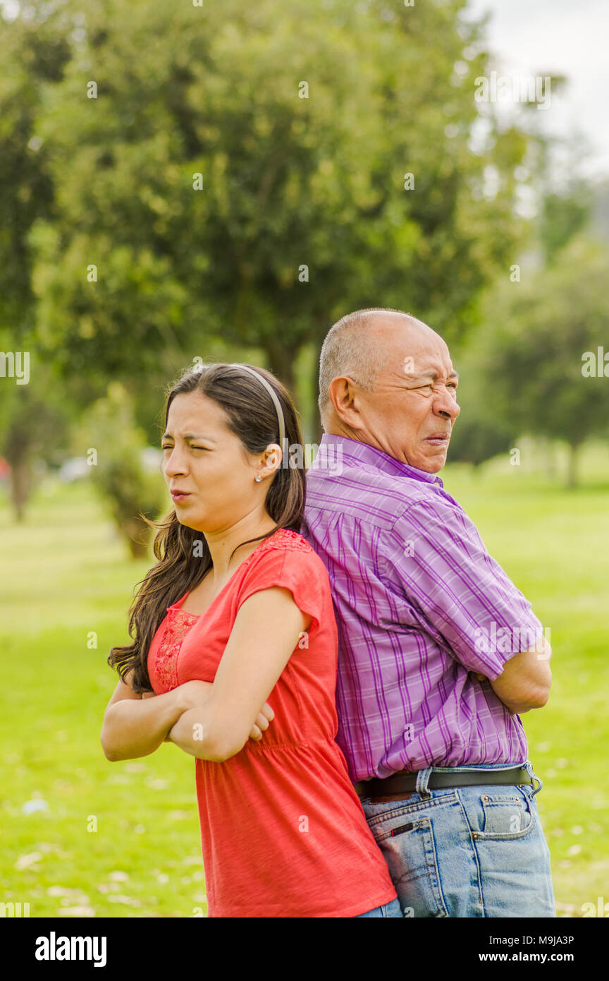 Back view father little daughter hi-res stock photography and images ...
