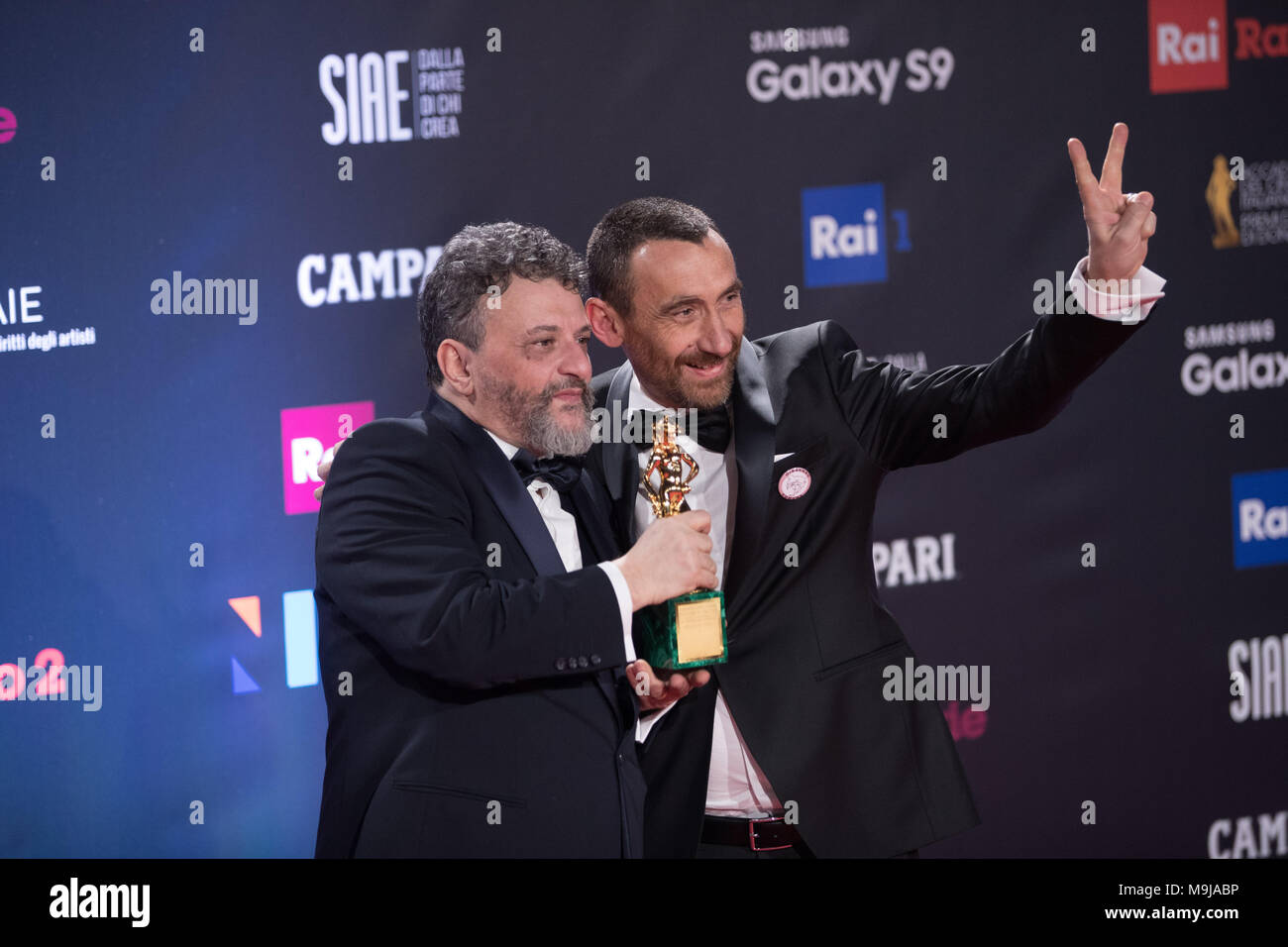 Winner David Di Donatello 2018 High Resolution Stock Photography and ...