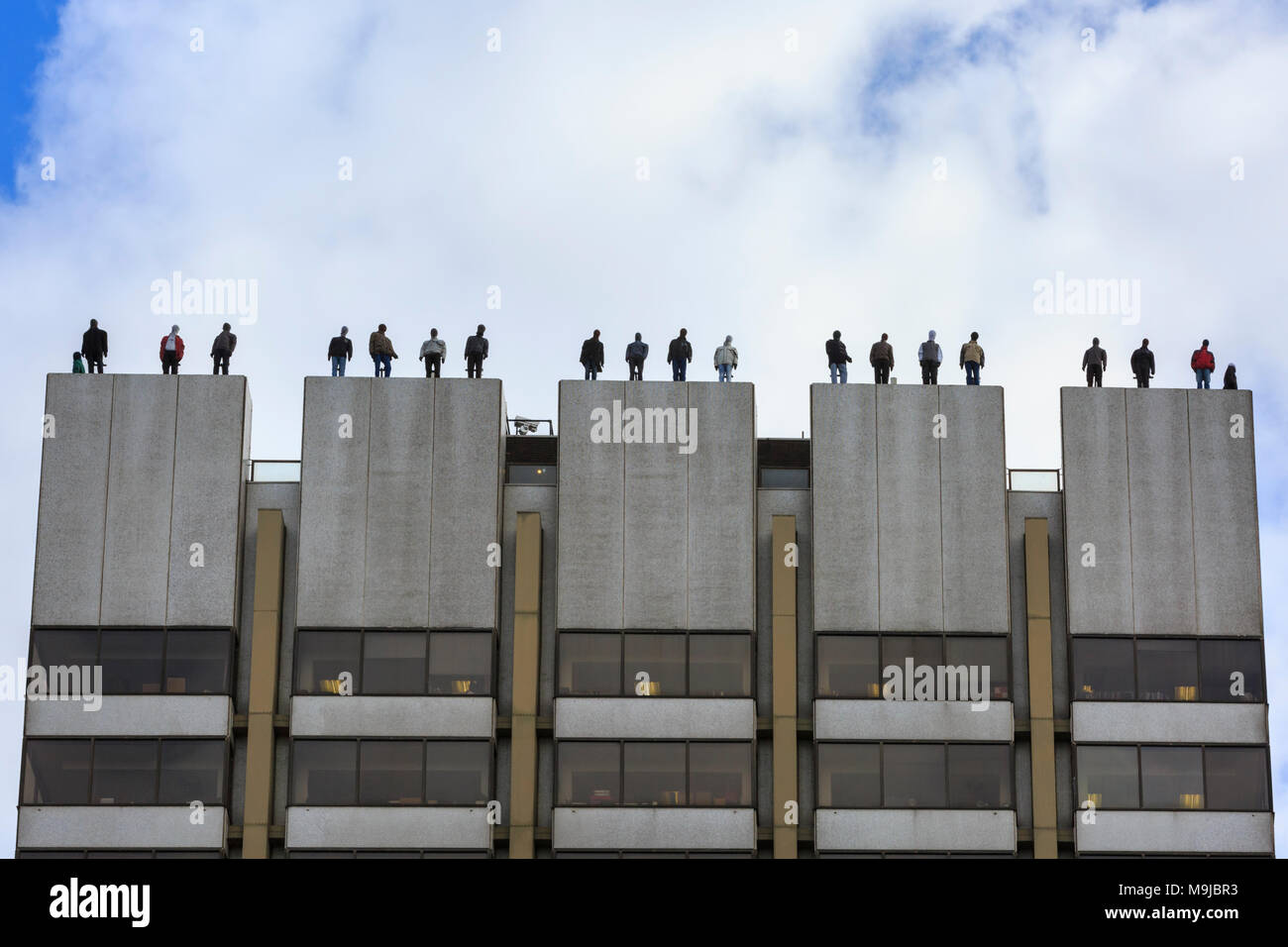 ITV HQ, London, 26th Mar 2018. The Project 84 installation features 84 ...