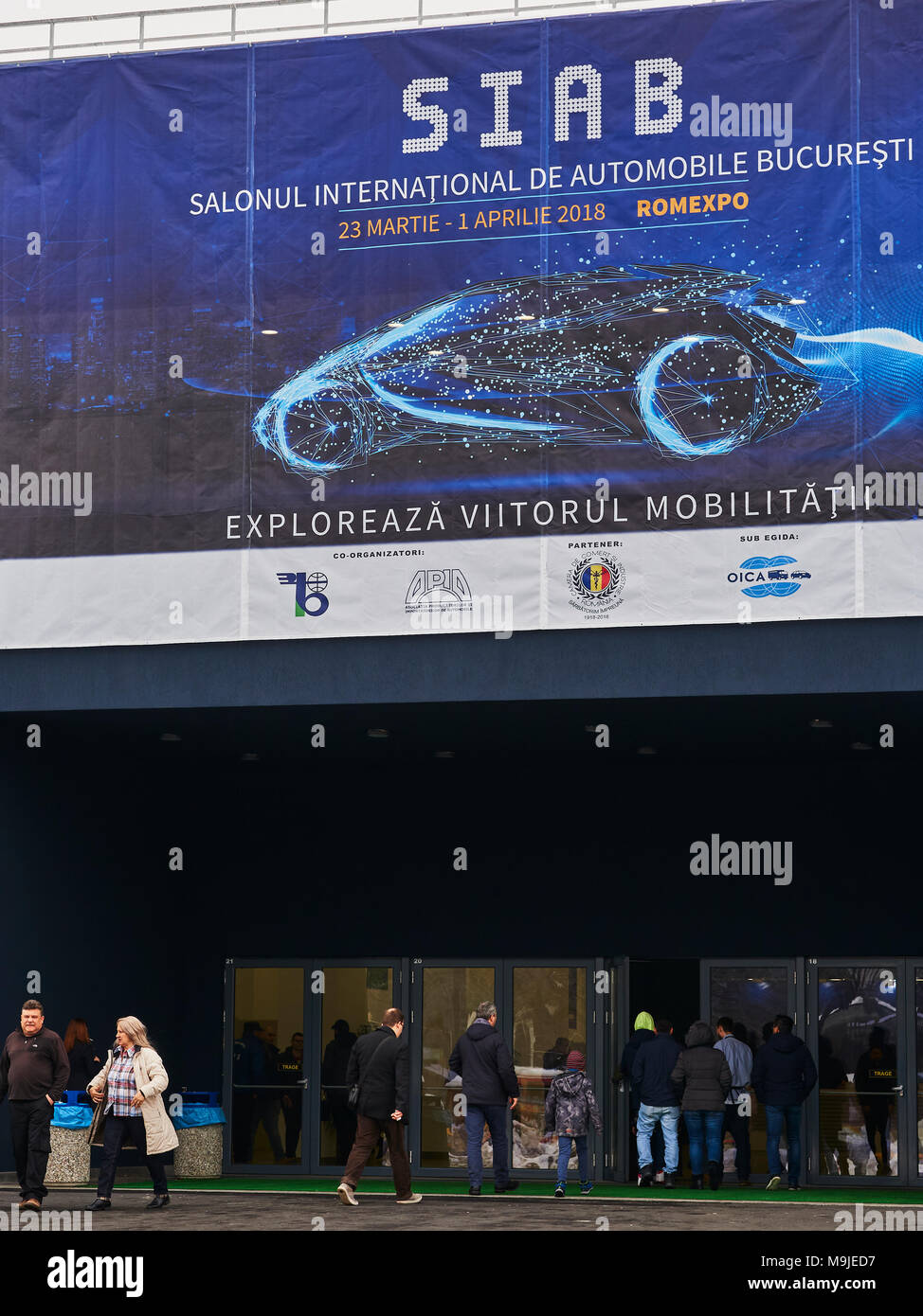 Bucharest, Romania. 25th March, 2018. Bucharest International Auto Show ...