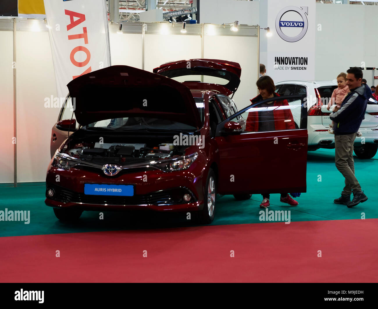Bucharest, Romania. 25th March, 2018. Bucharest International Auto Show ...