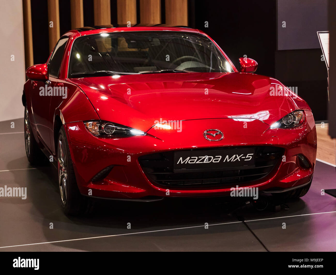 Bucharest, Romania. 25th March, 2018. Bucharest International Auto Show ...