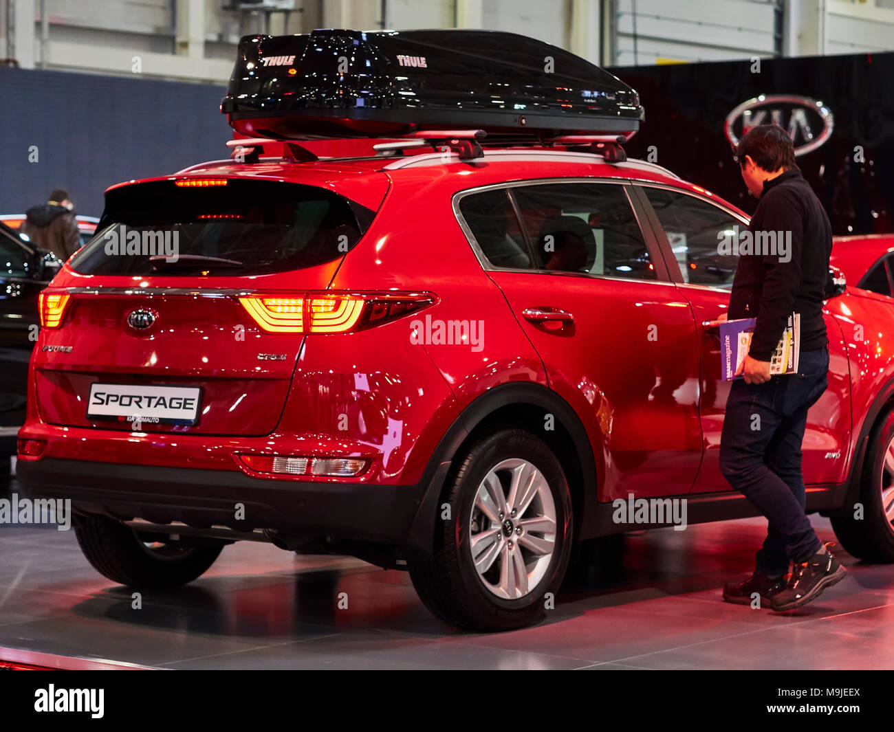 Bucharest, Romania. 25th March, 2018. Bucharest International Auto Show ...
