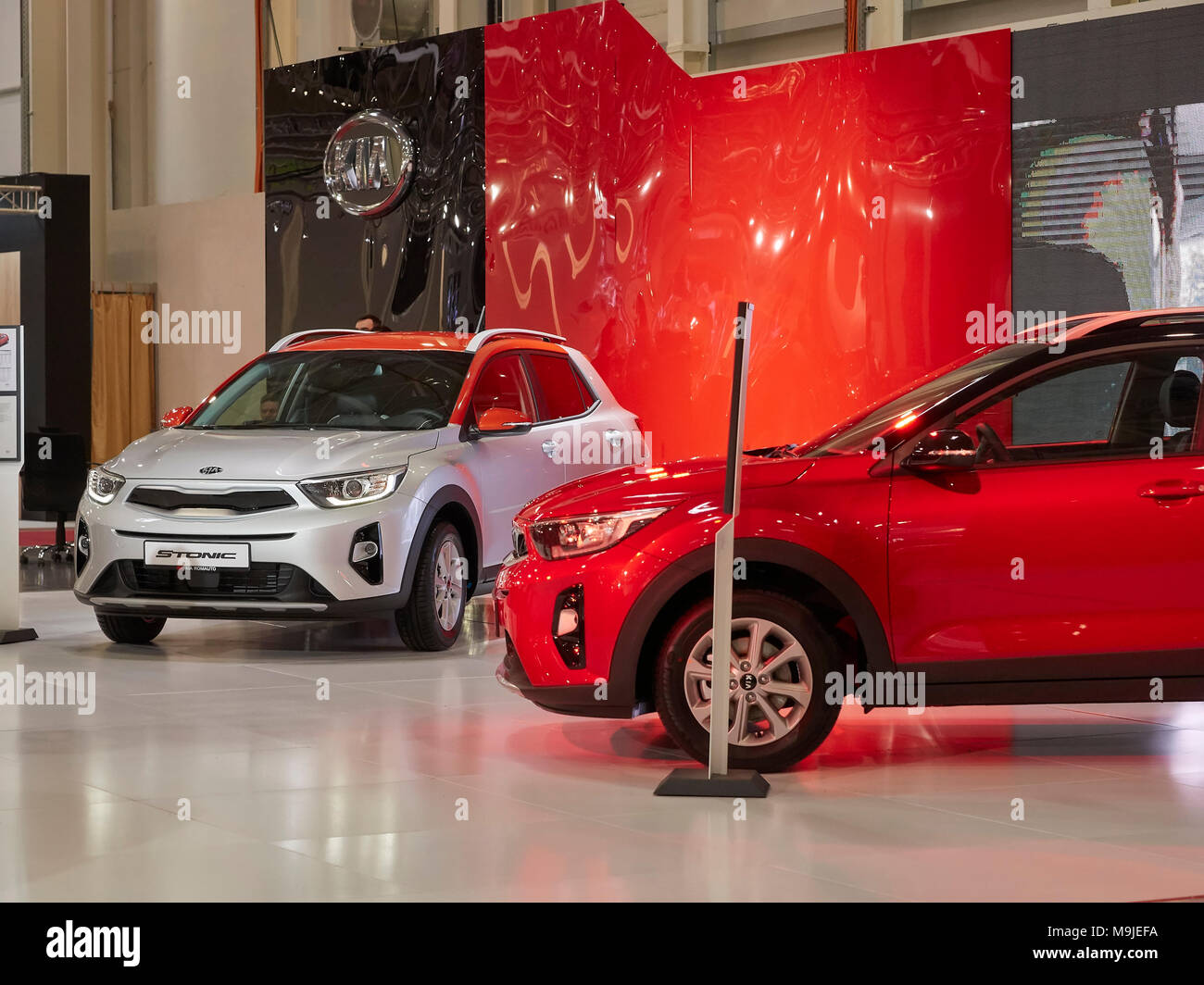 Bucharest, Romania. 25th March, 2018. Bucharest International Auto Show ...