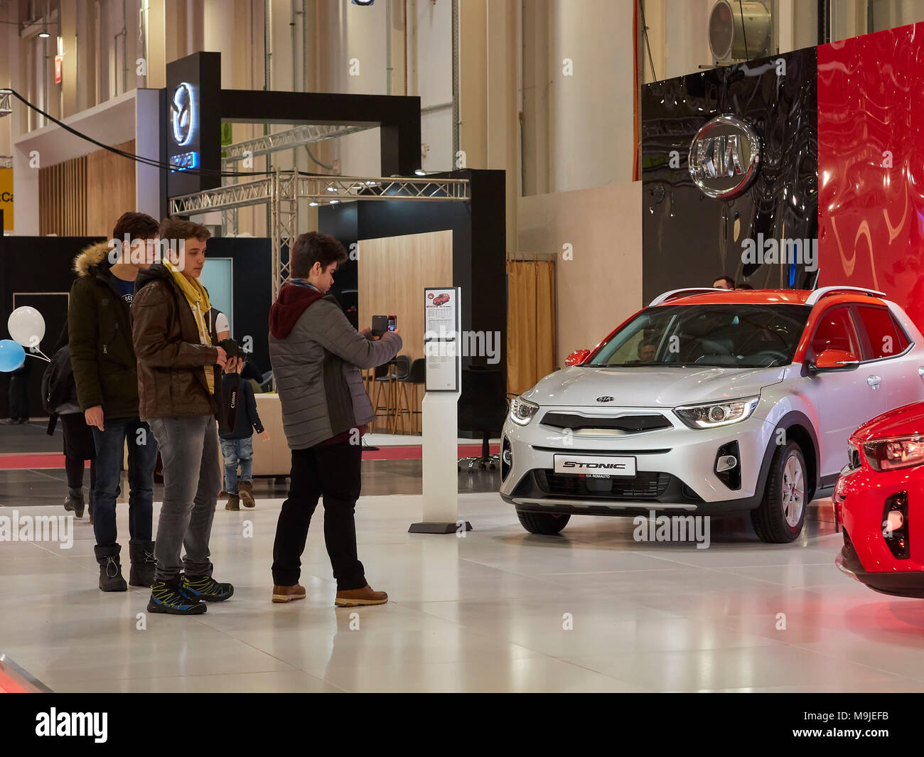 Bucharest, Romania. 25th March, 2018. Bucharest International Auto Show ...