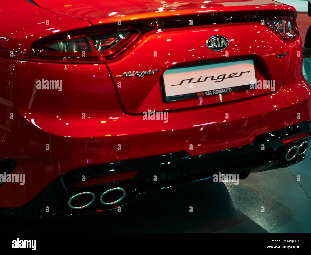 Bucharest, Romania. 25th March, 2018. Bucharest International Auto Show ...