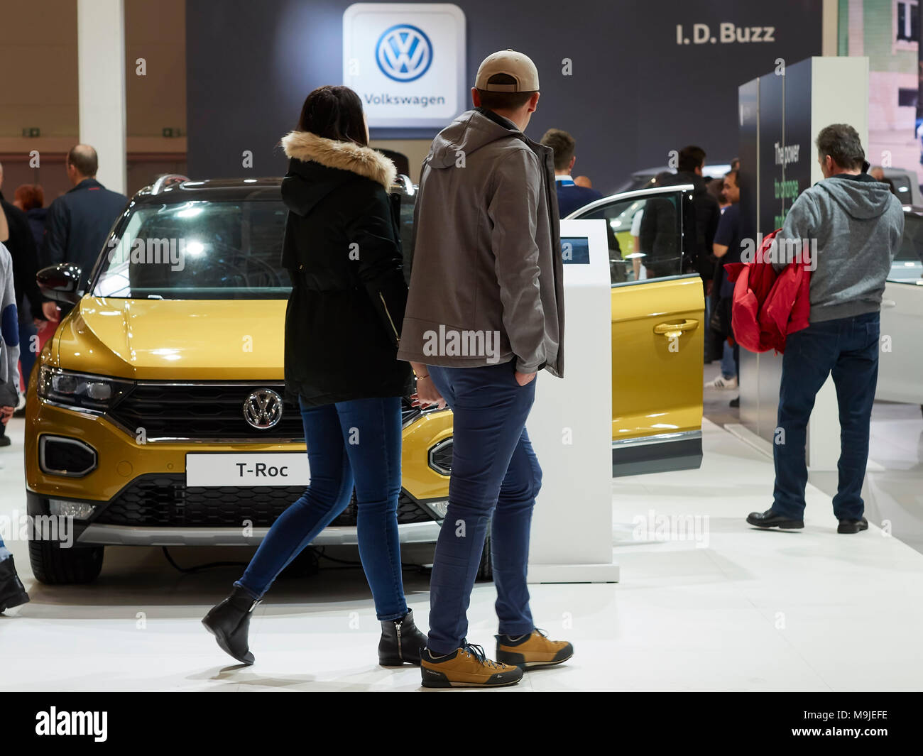 Bucharest, Romania. 25th March, 2018. Bucharest International Auto Show ...