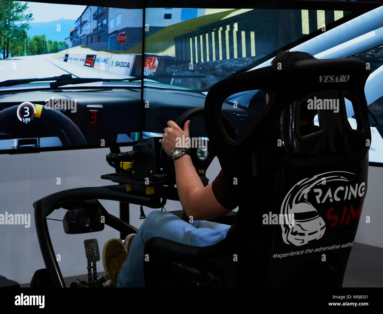 Bucharest, Romania. 25th March, 2018. Bucharest International Auto Show ...