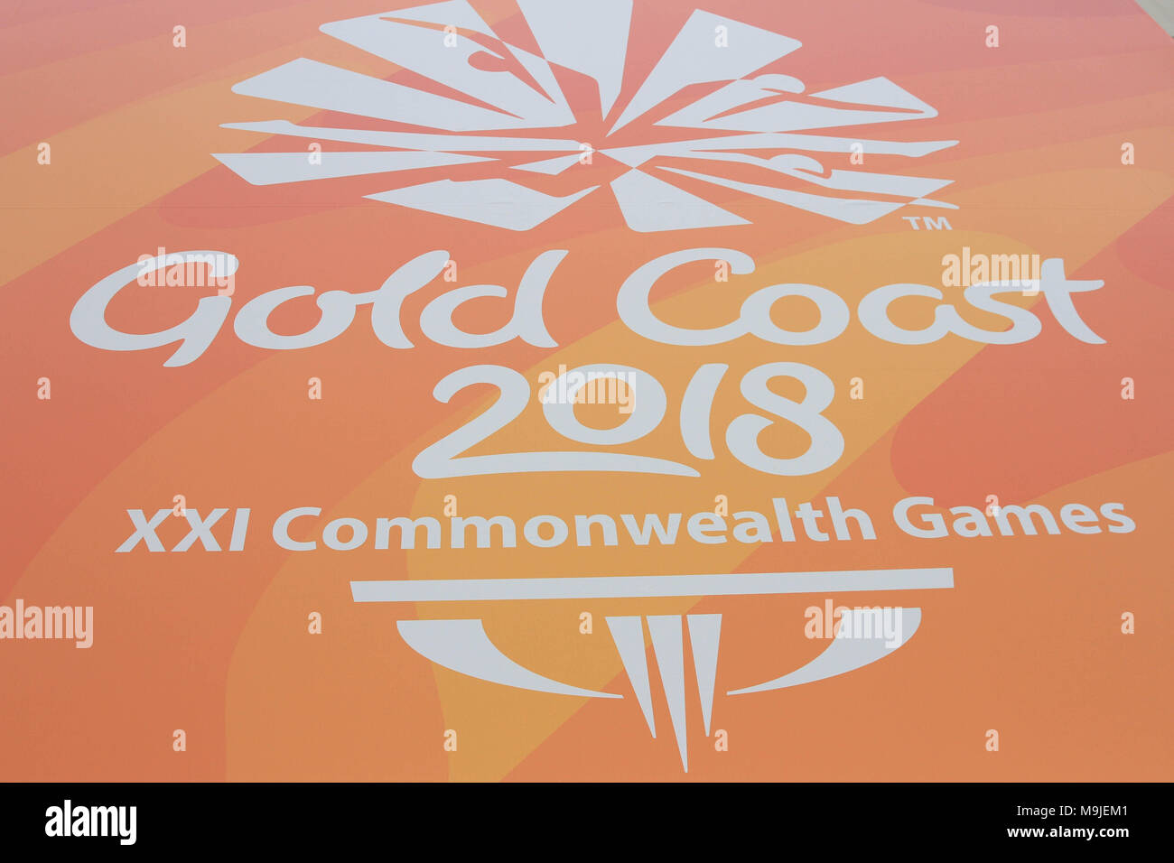 Commonwealth games 2018 logo hi-res stock photography and images - Alamy