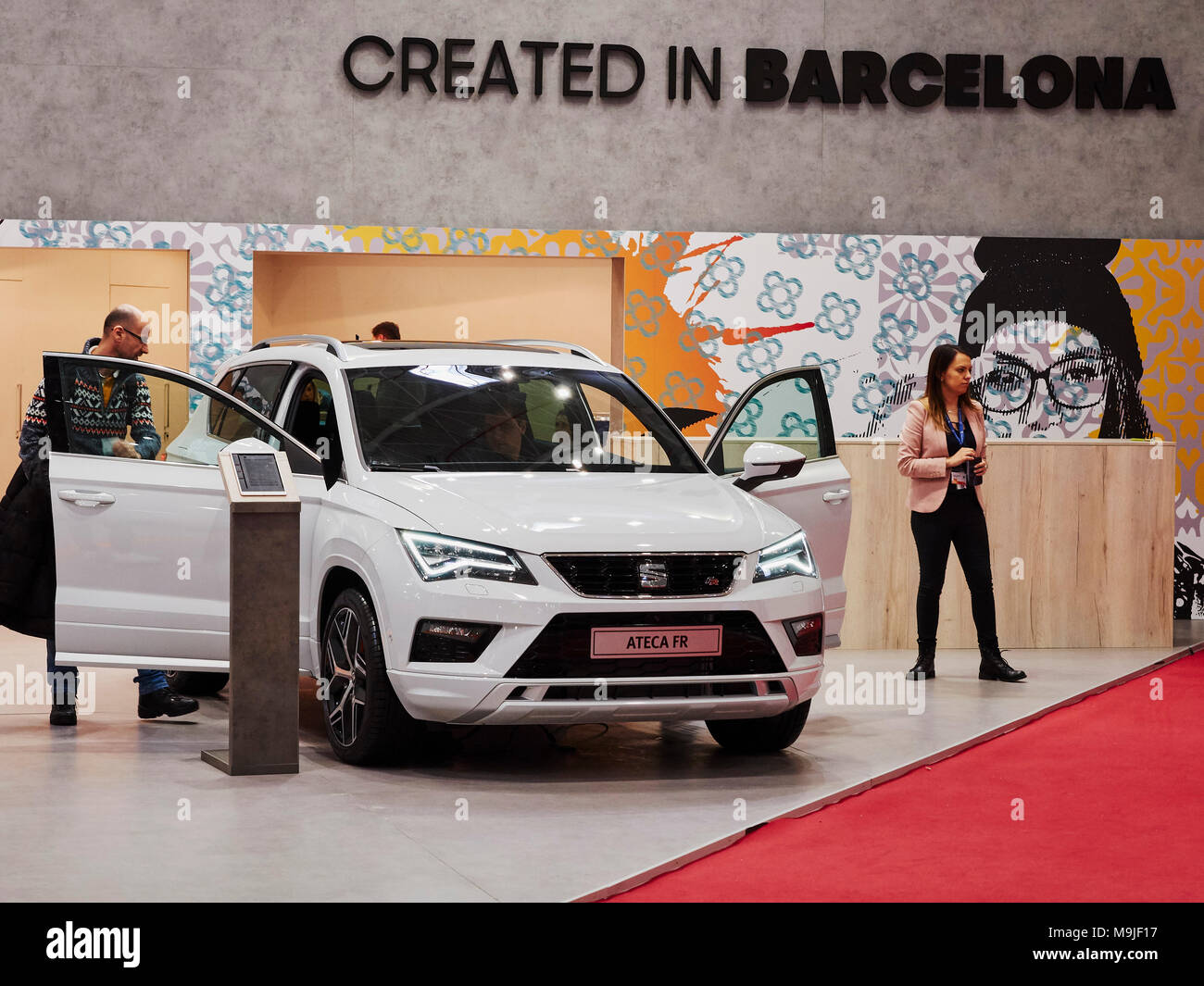 Bucharest, Romania. 25th March, 2018. Bucharest International Auto Show ...