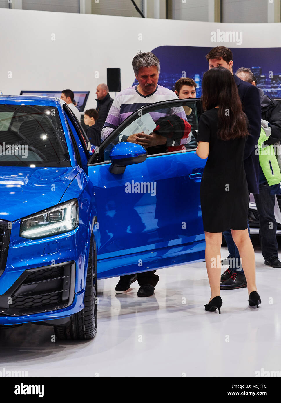 Bucharest, Romania. 25th March, 2018. Bucharest International Auto Show ...