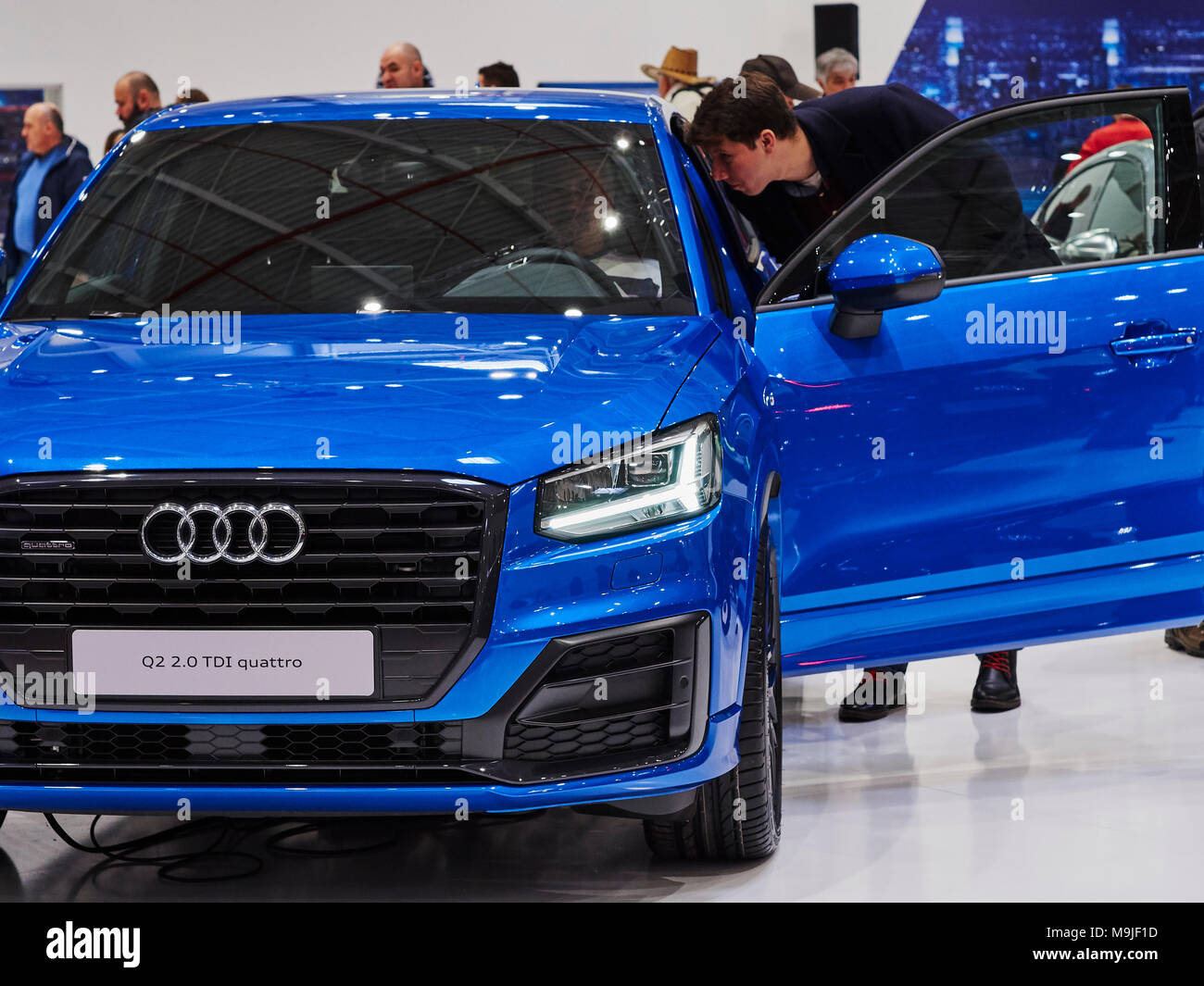 Bucharest, Romania. 25th March, 2018. Bucharest International Auto Show ...