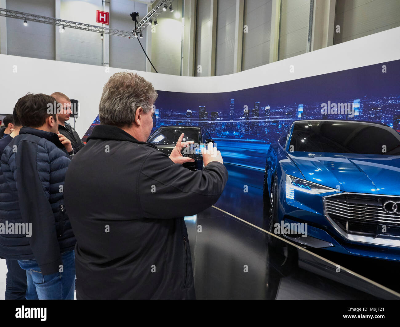 Bucharest, Romania. 25th March, 2018. Bucharest International Auto Show ...
