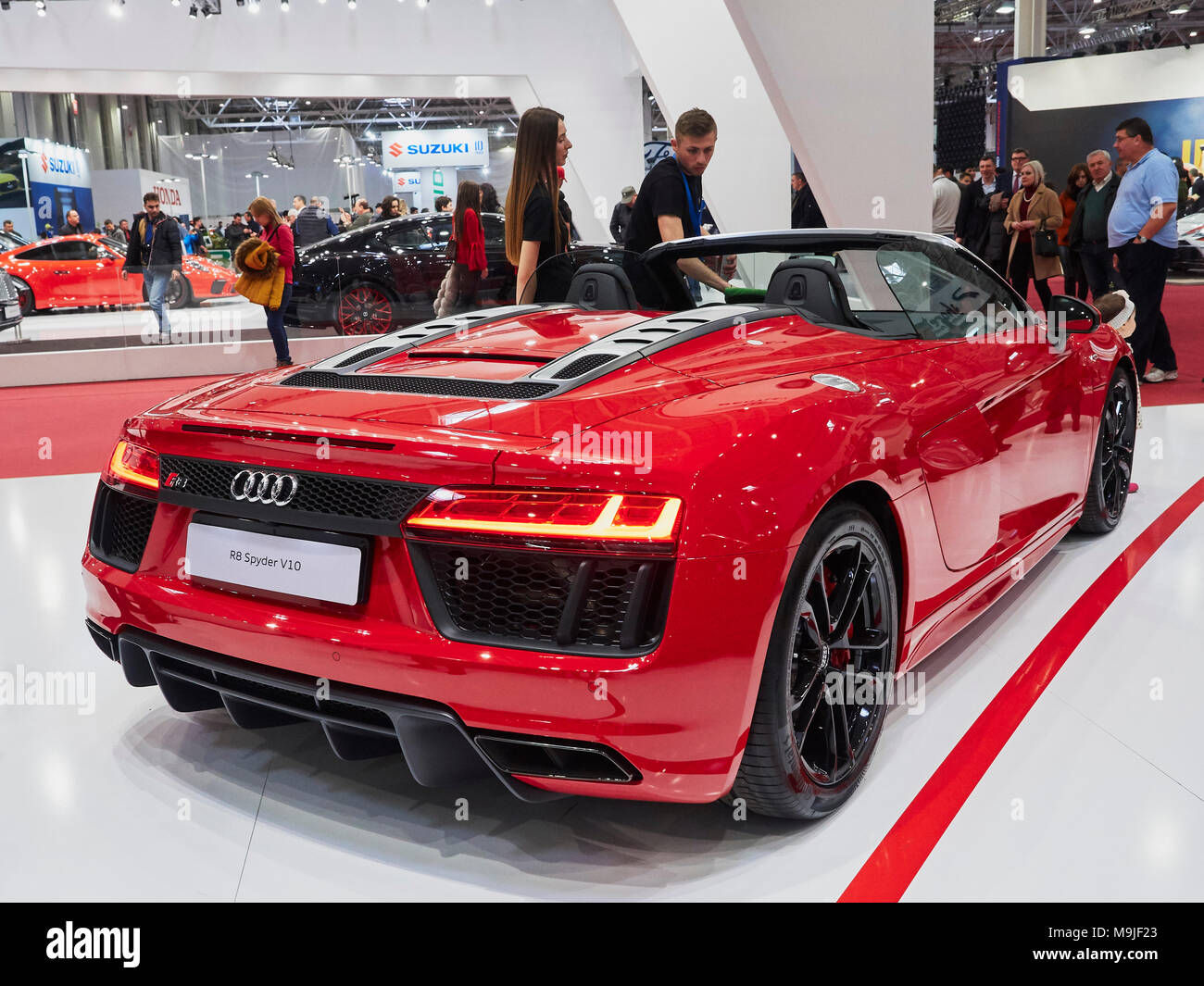 Bucharest, Romania. 25th March, 2018. Bucharest International Auto Show ...