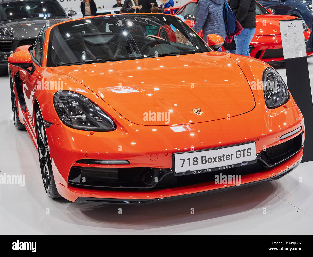 Bucharest, Romania. 25th March, 2018. Bucharest International Auto Show ...