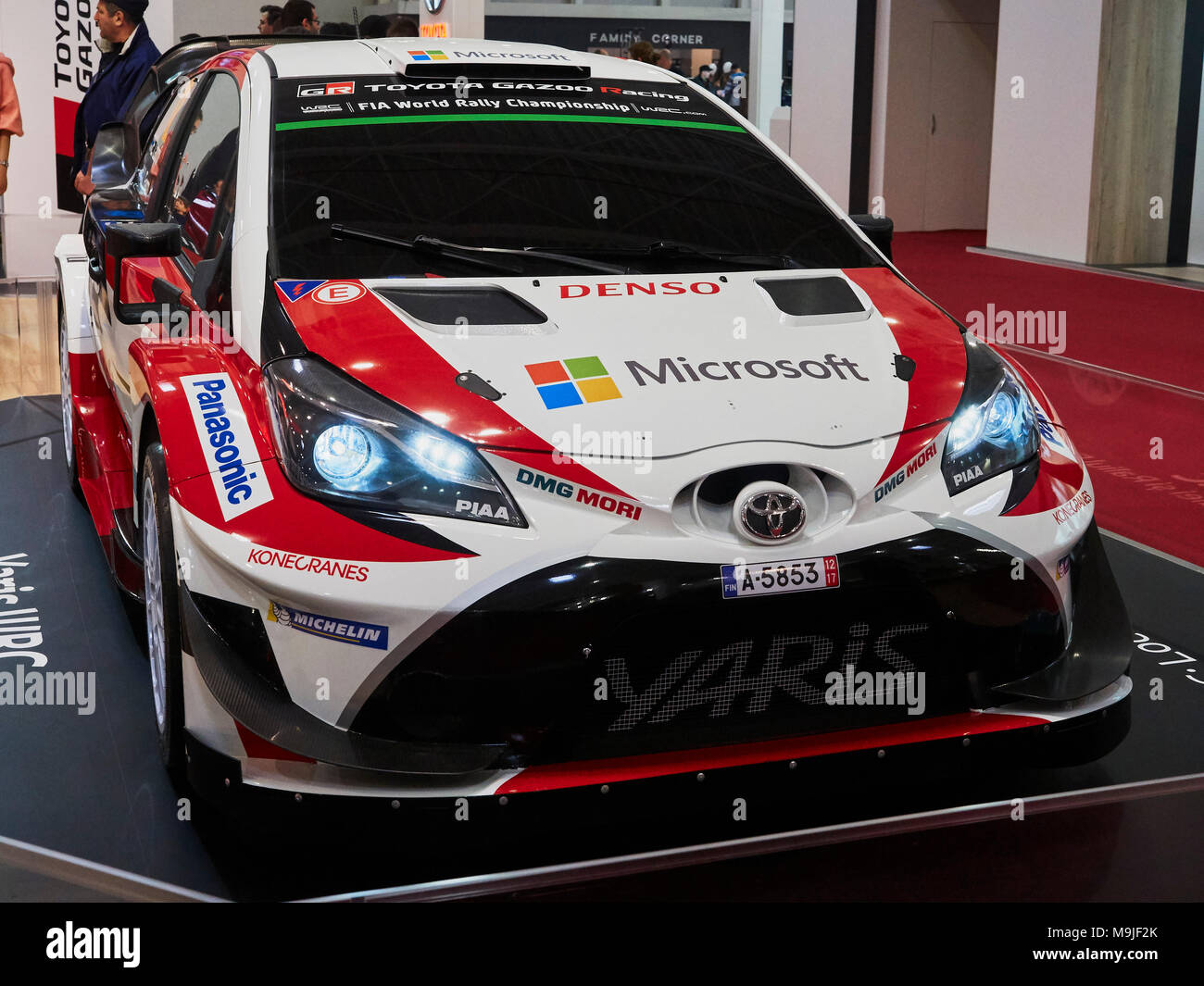 Bucharest, Romania. 25th March, 2018. Bucharest International Auto Show ...