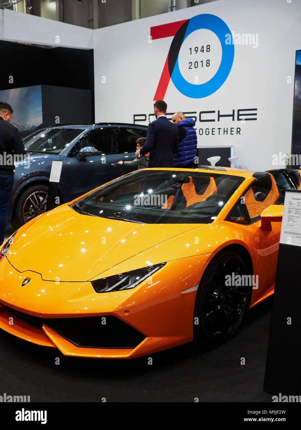 Bucharest, Romania. 25th March, 2018. Bucharest International Auto Show ...