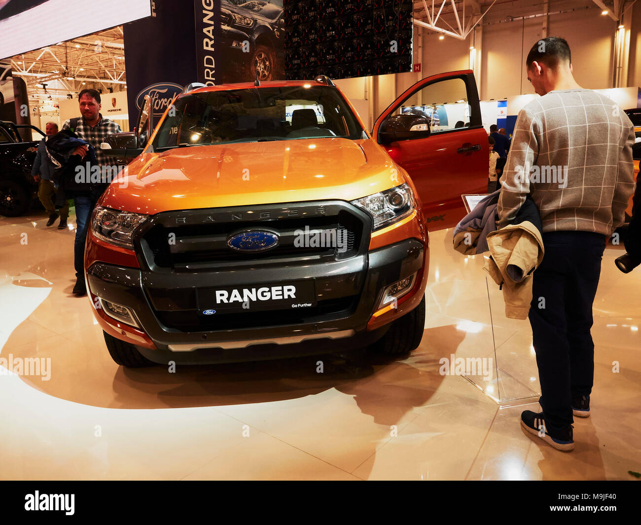 Bucharest, Romania. 25th March, 2018. Bucharest International Auto Show ...