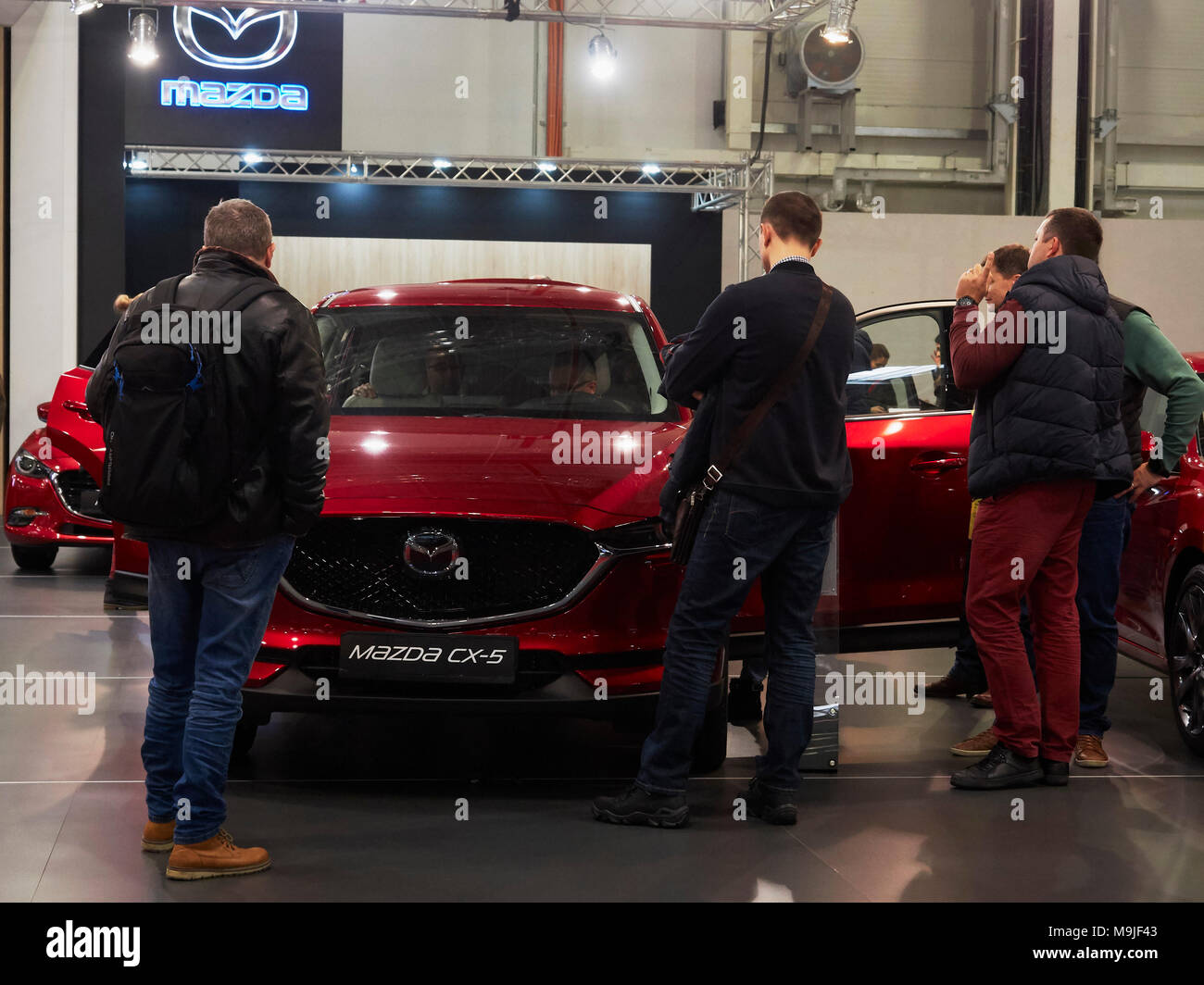 Bucharest, Romania. 25th March, 2018. Bucharest International Auto Show ...