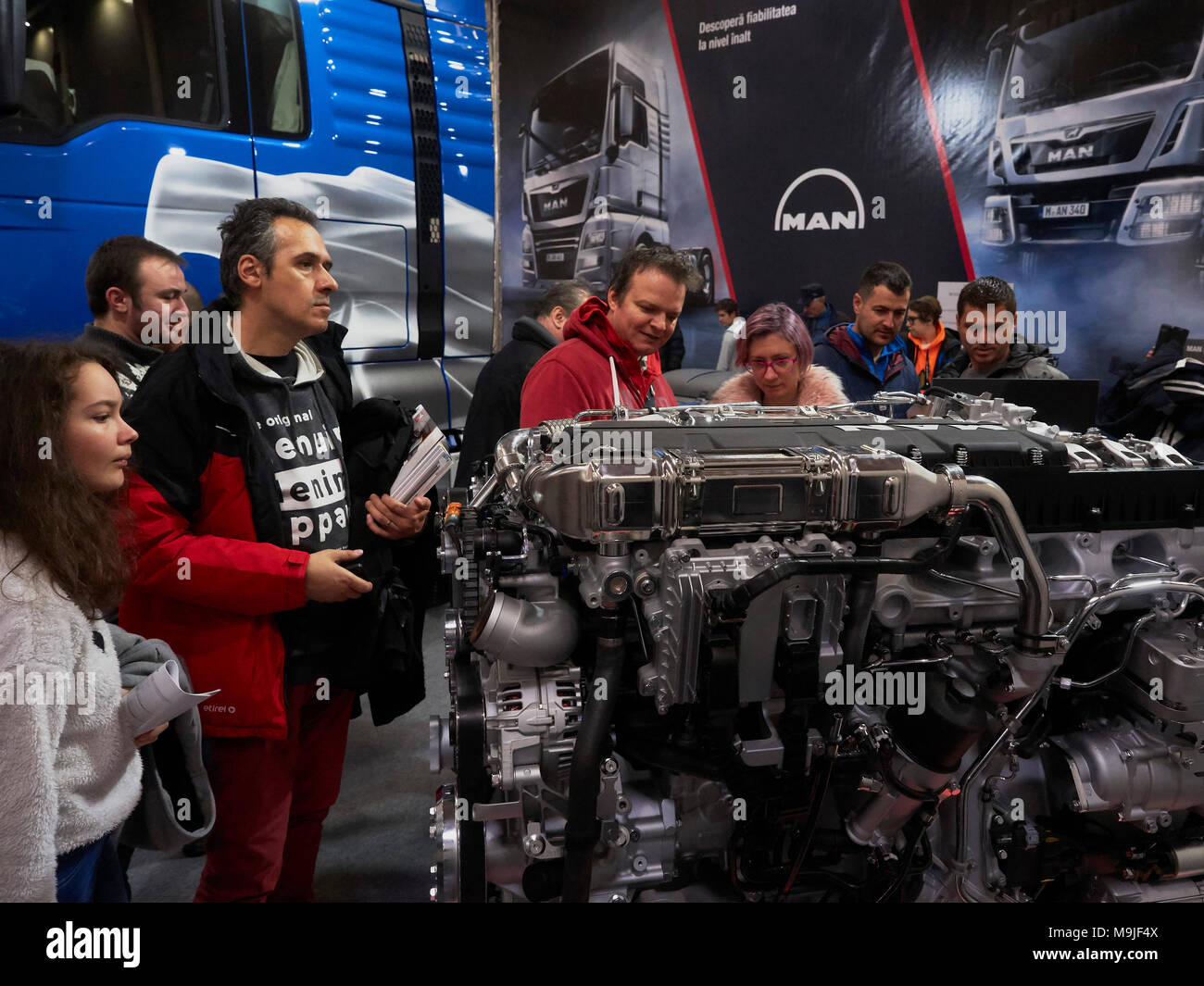 Bucharest, Romania. 25th March, 2018. Bucharest International Auto Show ...