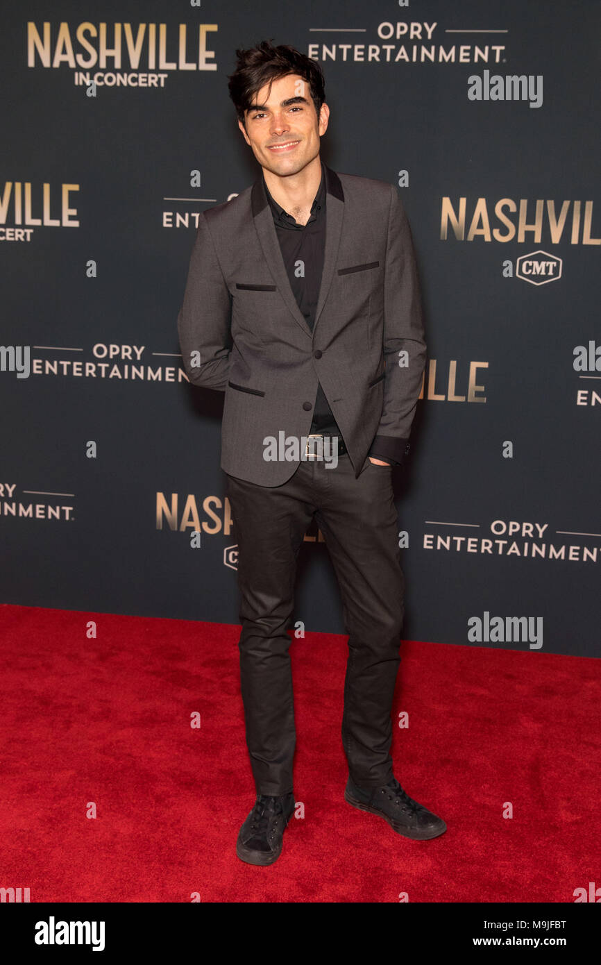 Nashville, Tennessee, USA. 25th Mar, 2018. Nashville television show ...