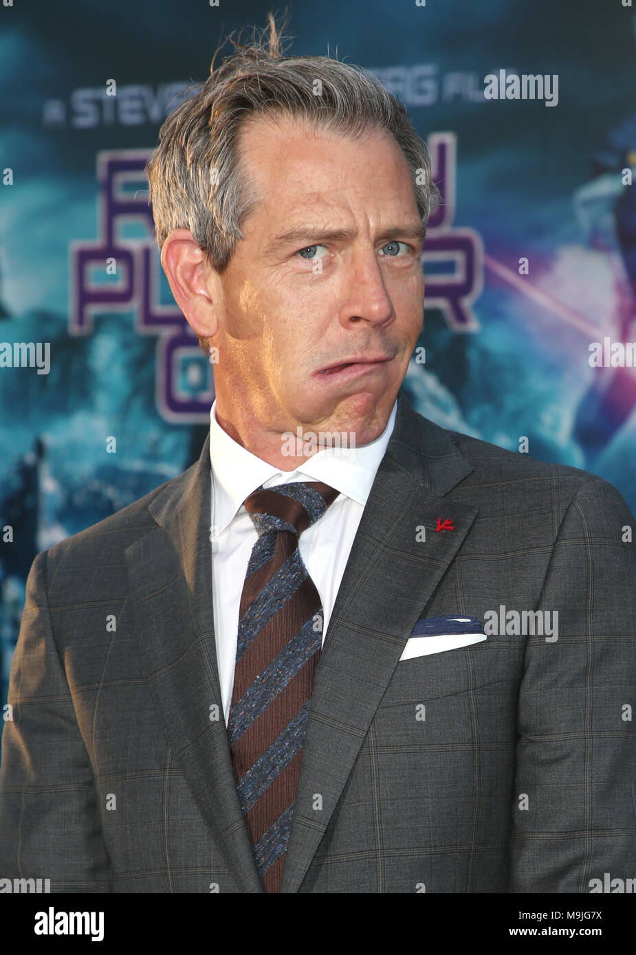 Hollywood, Ca. 26th Mar, 2018. Ben Mendelsohn at the Ready Player One ...