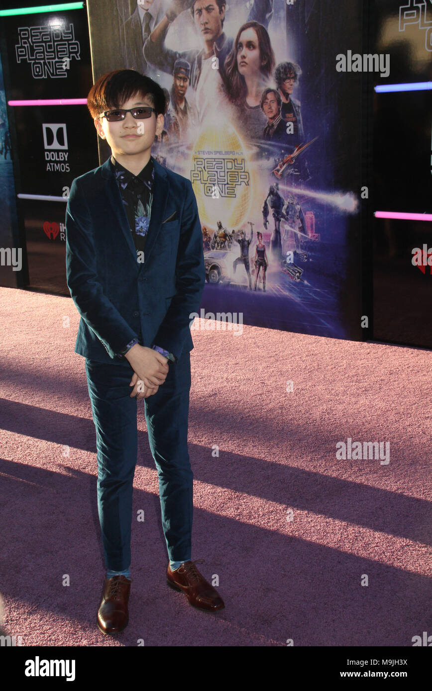 Philip Zhao 03/26/2018 The Los Angeles premiere of "Ready Player One ...