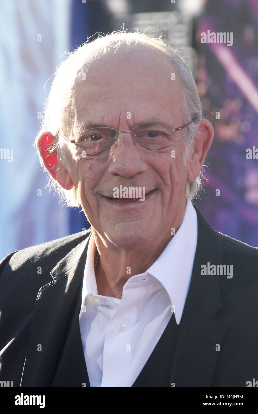 Christopher Lloyd 03/26/2018 The Los Angeles premiere of "Ready Player ...
