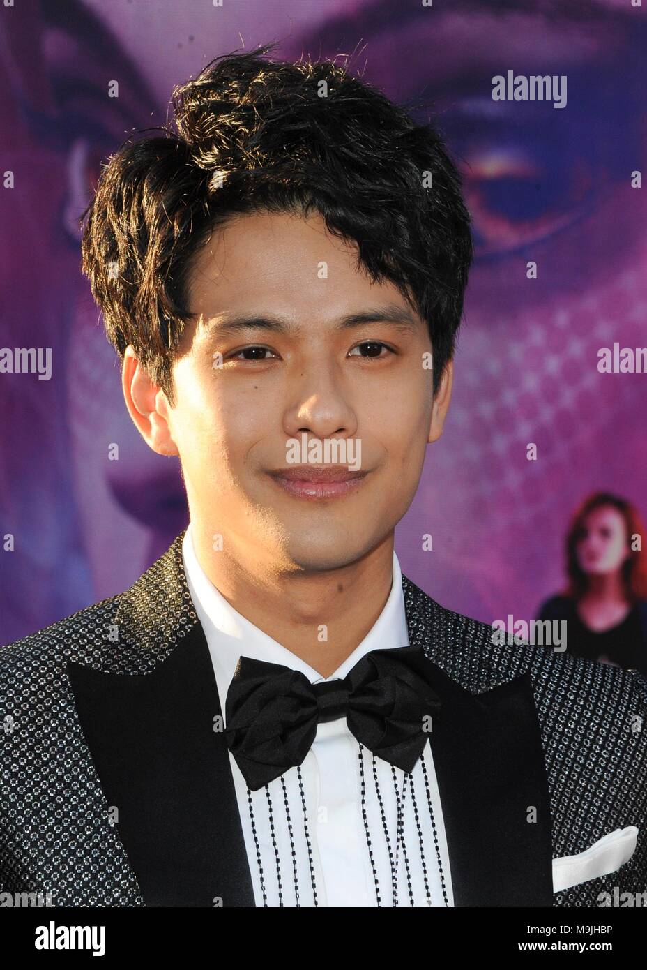 Los Angeles, CA, USA. 26th Mar, 2018. Win Morisaki at arrivals for READY PLAYER ONE Premiere ...