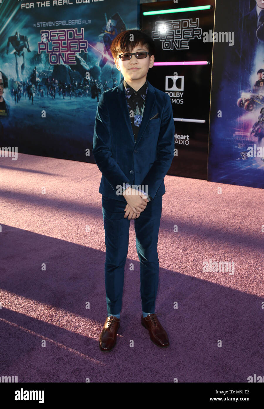 Hollywood, Ca. 26th Mar, 2018. Philip Zhao, at the Premiere Of Warner ...