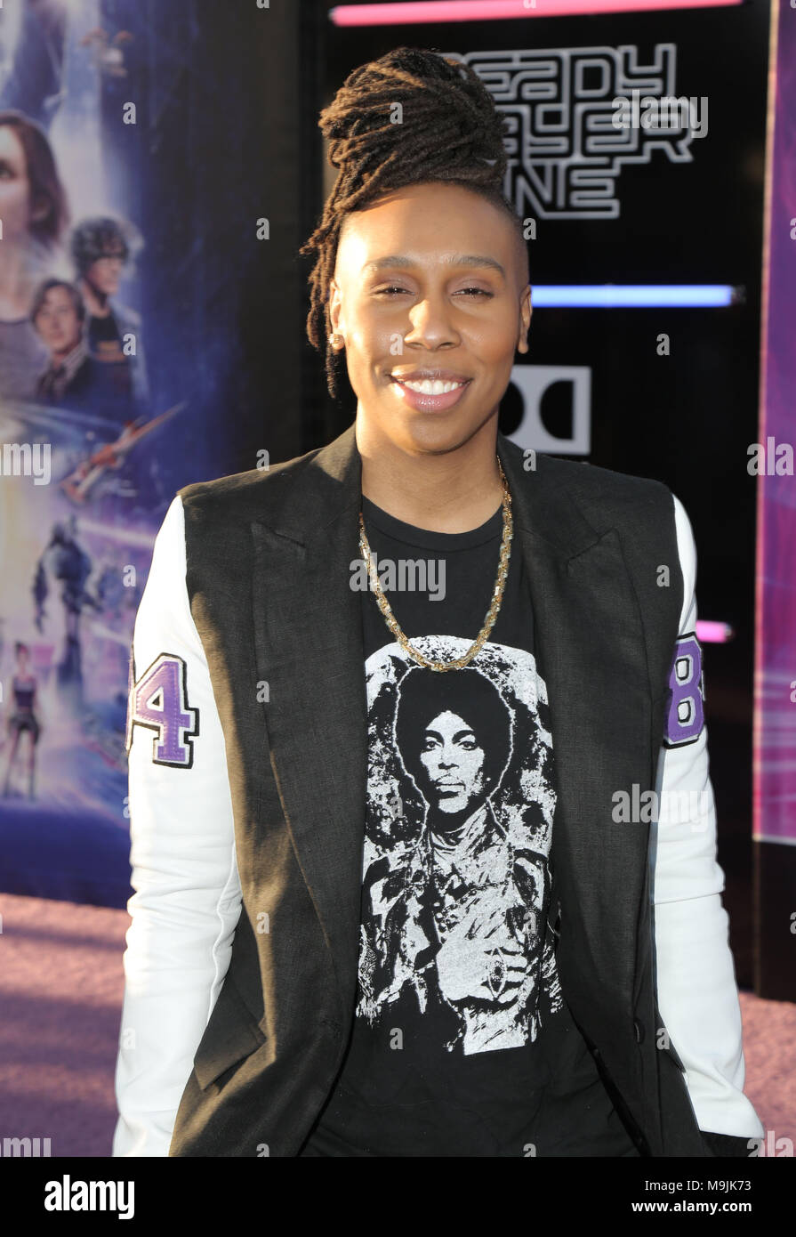 Hollywood, California, USA. 26th Mar, 2018. Lena Waithe. Premiere of ...